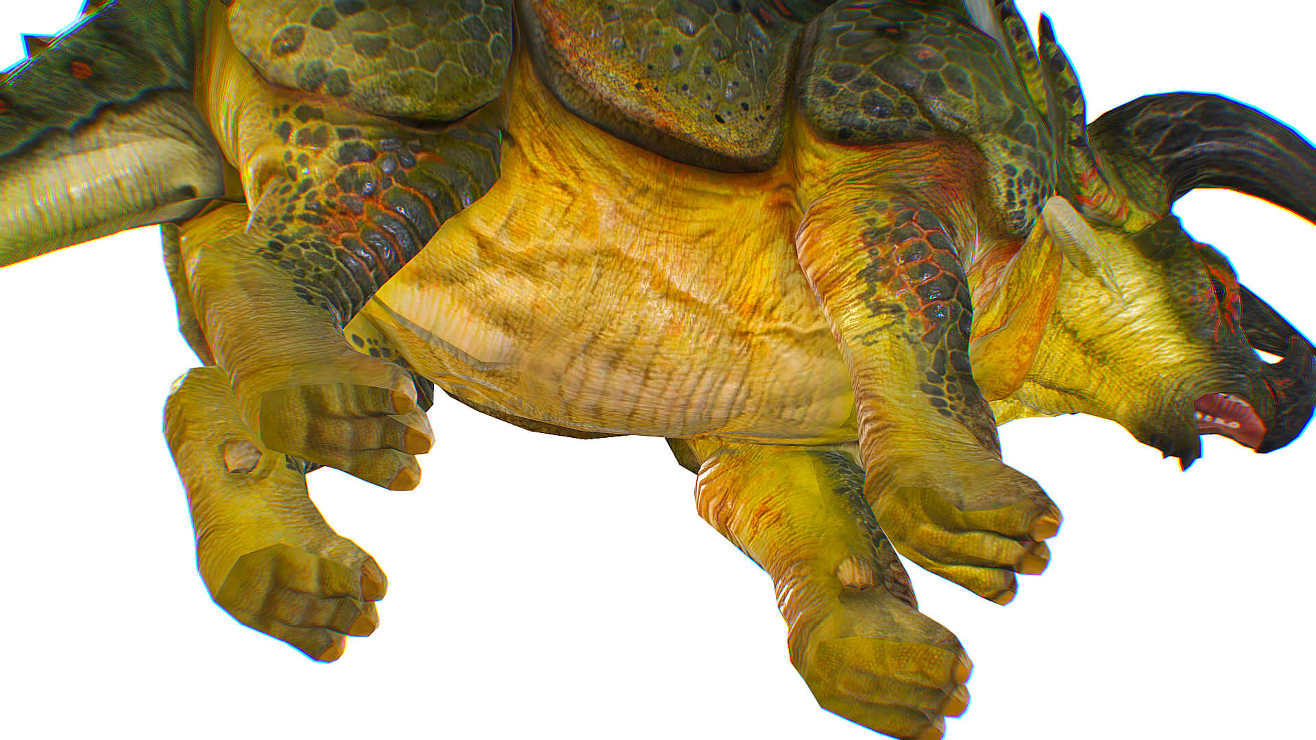 Dinosaur Triceratops Tricera Monster Giant - 3D Model by LiveBook3D