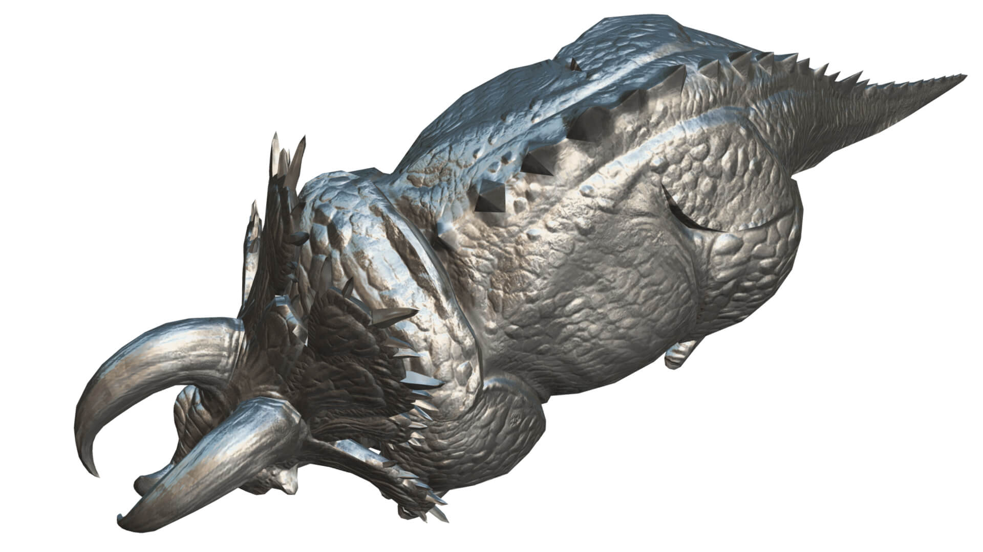 Dinosaur Triceratops Tricera Monster Giant - 3D Model by LiveBook3D