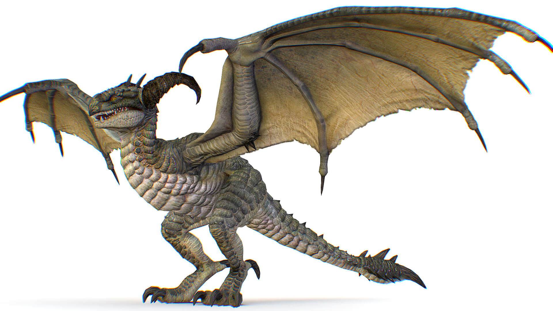 Dragon Fantasy Creature Monster Animal Pet Boss - 3D Model by LiveBook3D