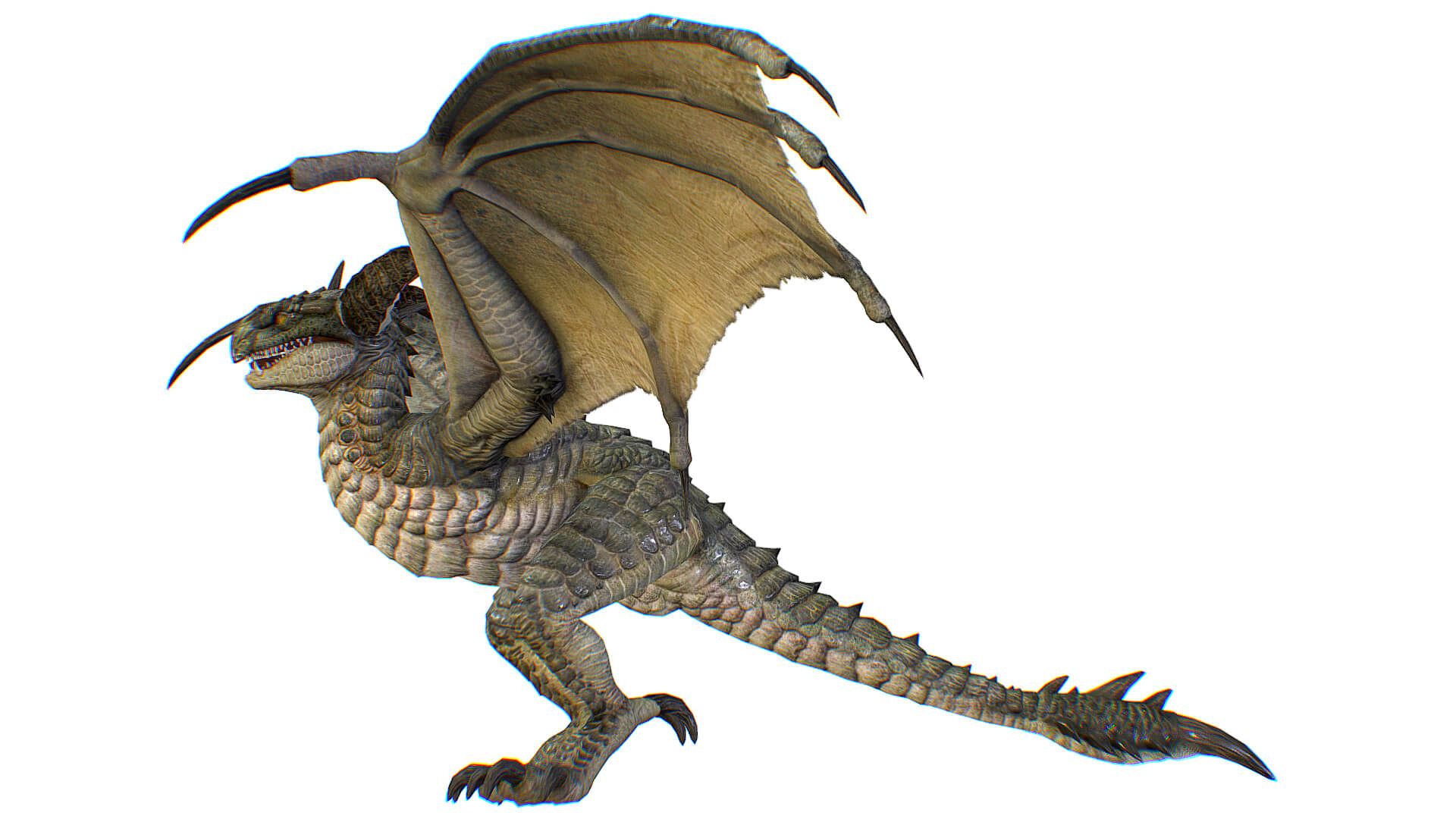 Dragon Fantasy Creature Monster Animal Pet Boss - 3D Model by LiveBook3D