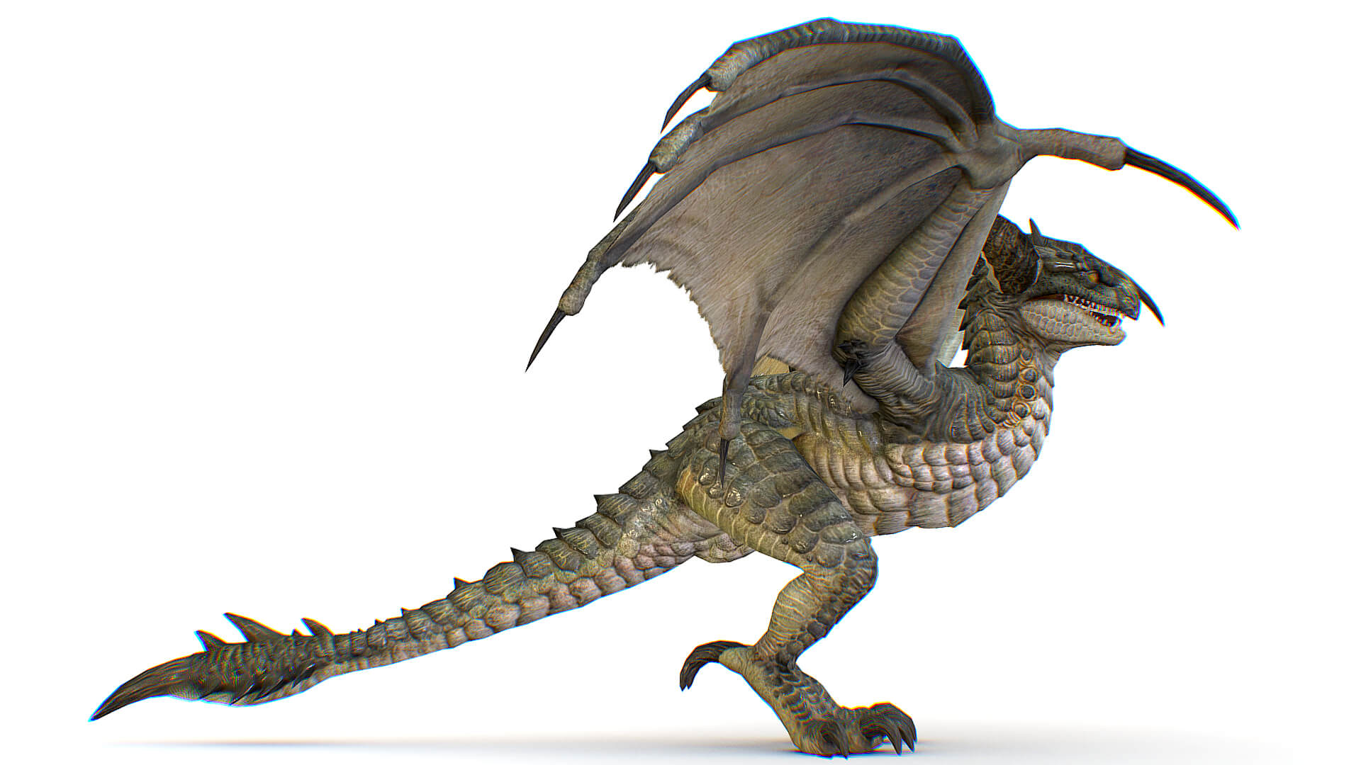 Dragon Fantasy Creature Monster Animal Pet Boss - 3D Model by LiveBook3D