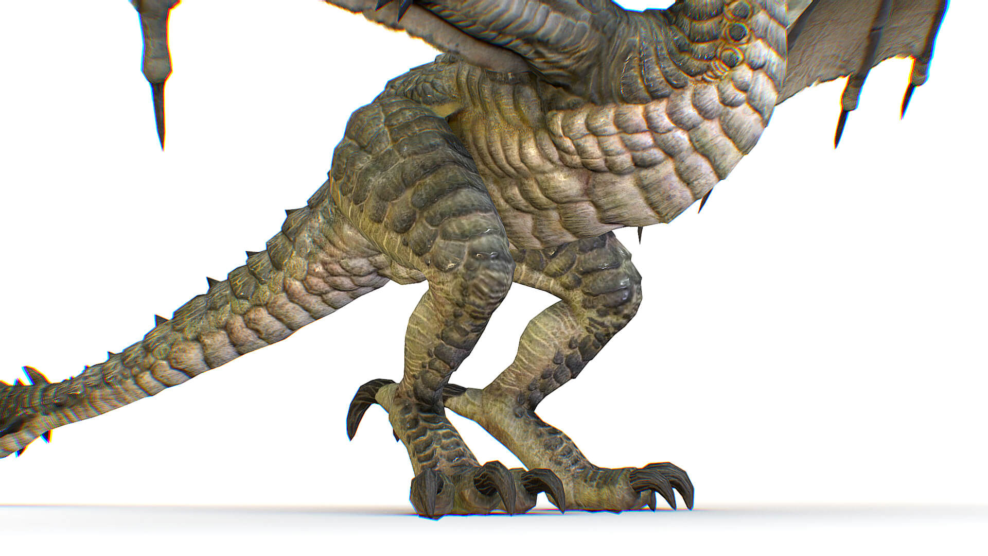 Dragon Fantasy Creature Monster Animal Pet Boss - 3D Model by LiveBook3D