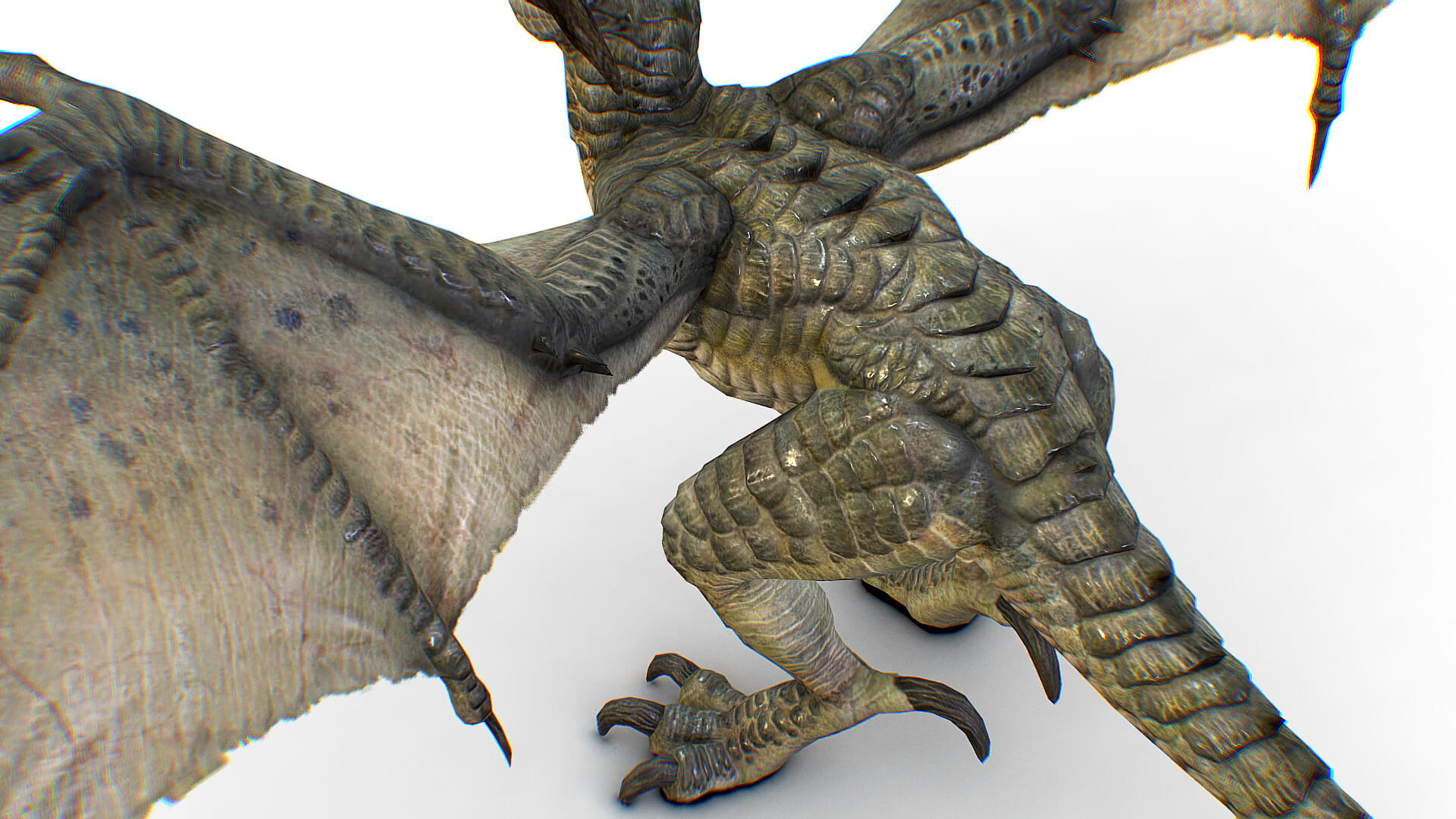 Dragon Fantasy Creature Monster Animal Pet Boss - 3D Model by LiveBook3D