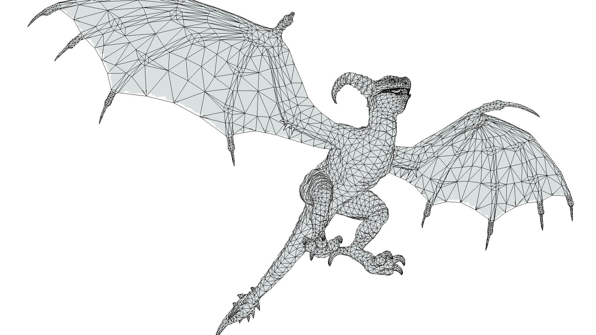 Dragon Fantasy Creature Monster Animal Pet Boss - 3D Model by LiveBook3D
