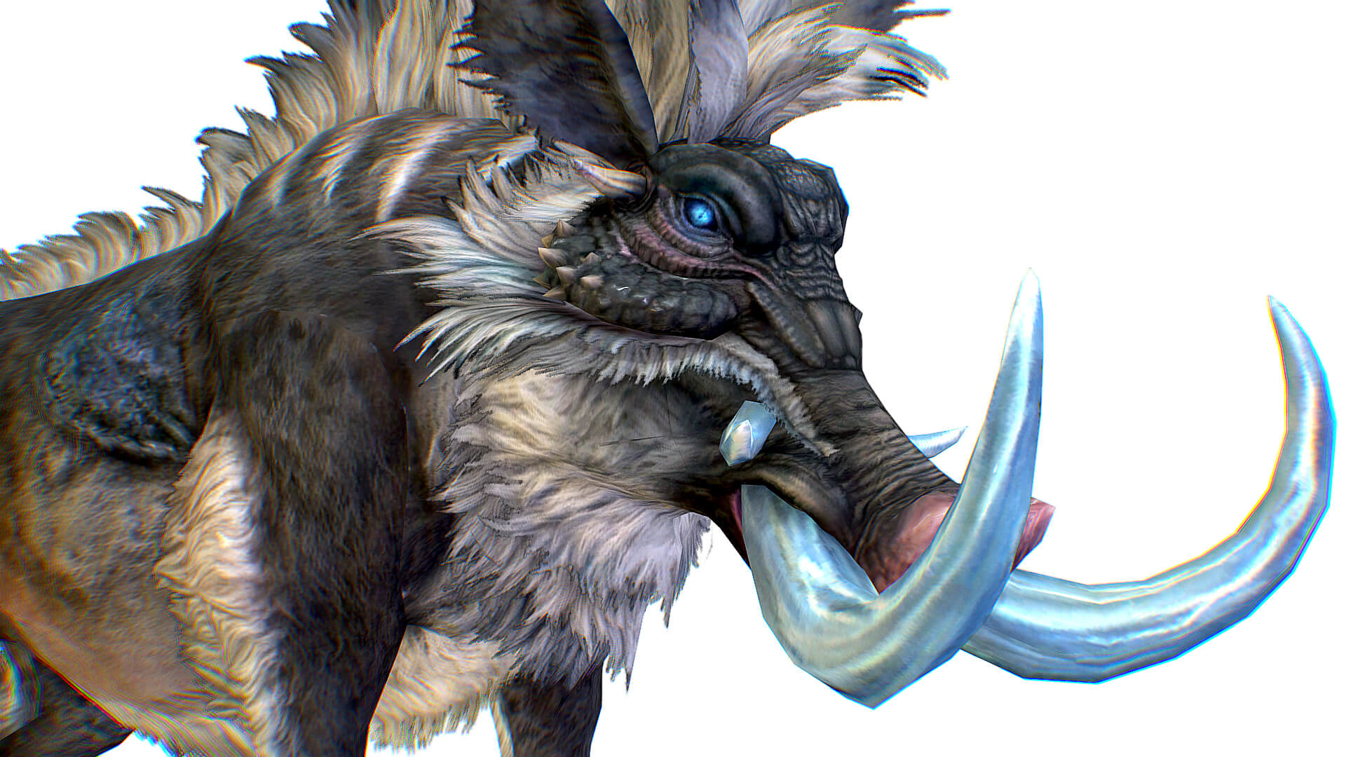 Forest Pig Animal Bushpig Big Giant Mammal - 3D Model by LiveBook3D