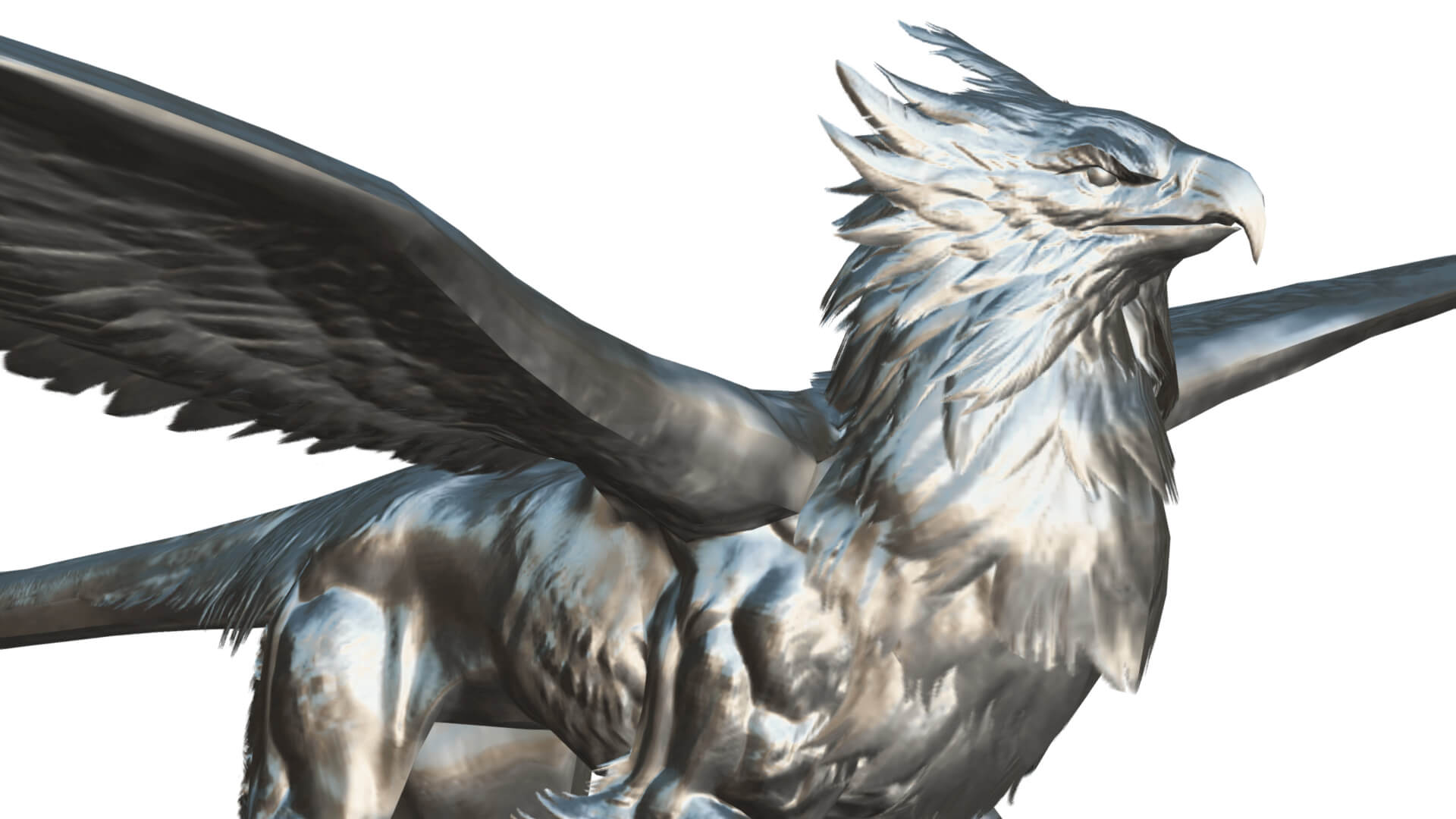 Griffon Fantasy Mythic Griffon Monster Creature - 3D Model by LiveBook3D