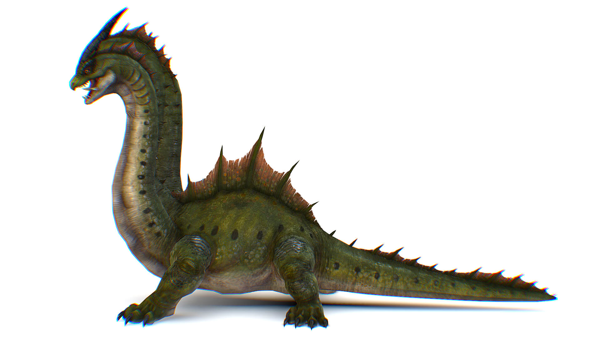 Hydra Mythical Creature Lizard Animal Legendary Reptile - 3D Model by ...