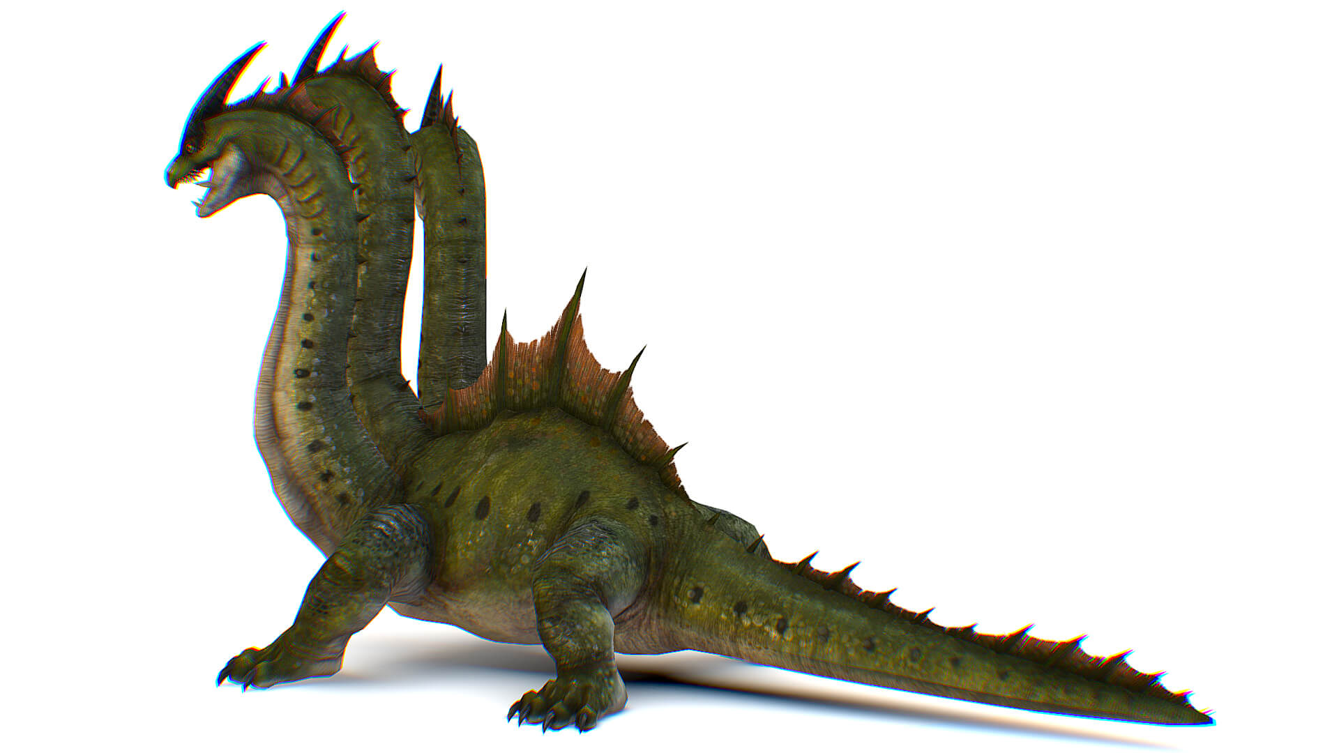 Hydra Mythical Creature Lizard Animal Legendary Reptile - 3D Model by ...