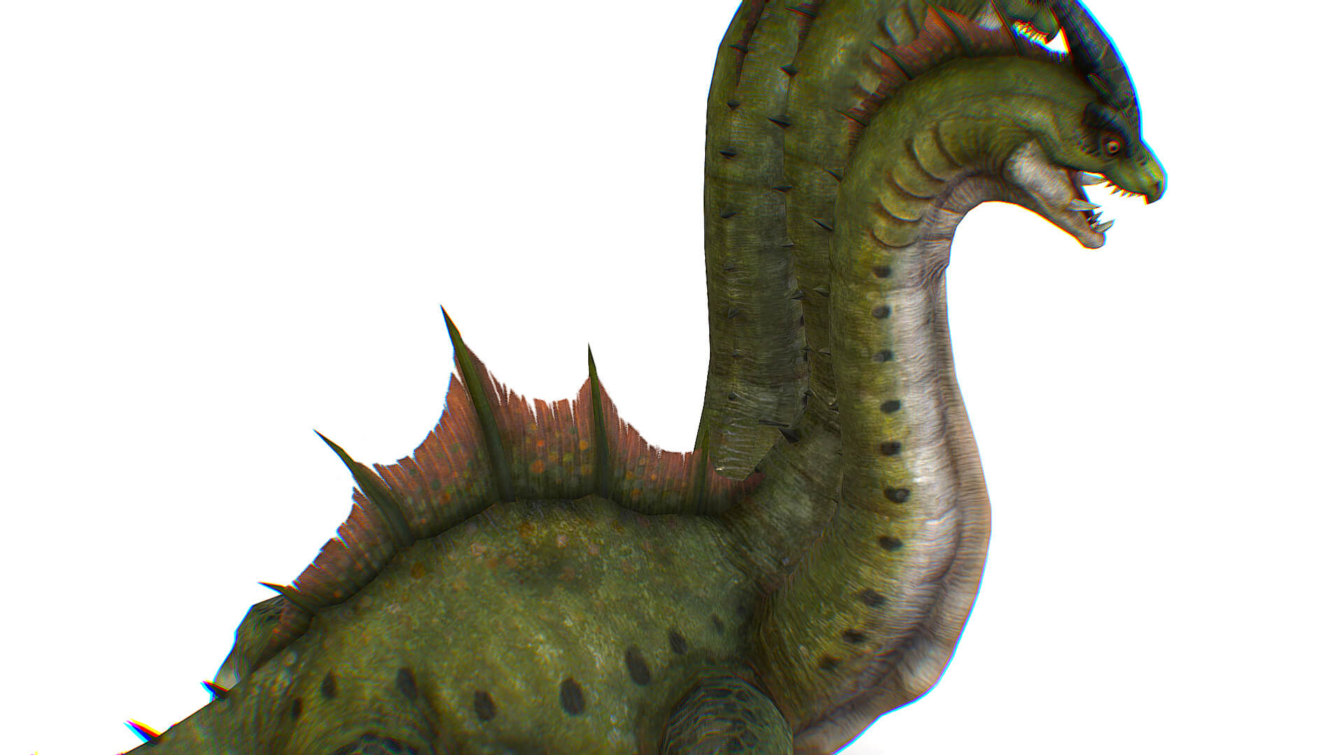 Hydra Mythical Creature Lizard Animal Legendary Reptile - 3D Model by ...