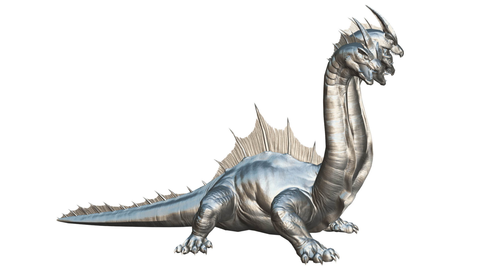 Hydra Mythical Creature Lizard Animal Legendary Reptile - 3D Model by ...