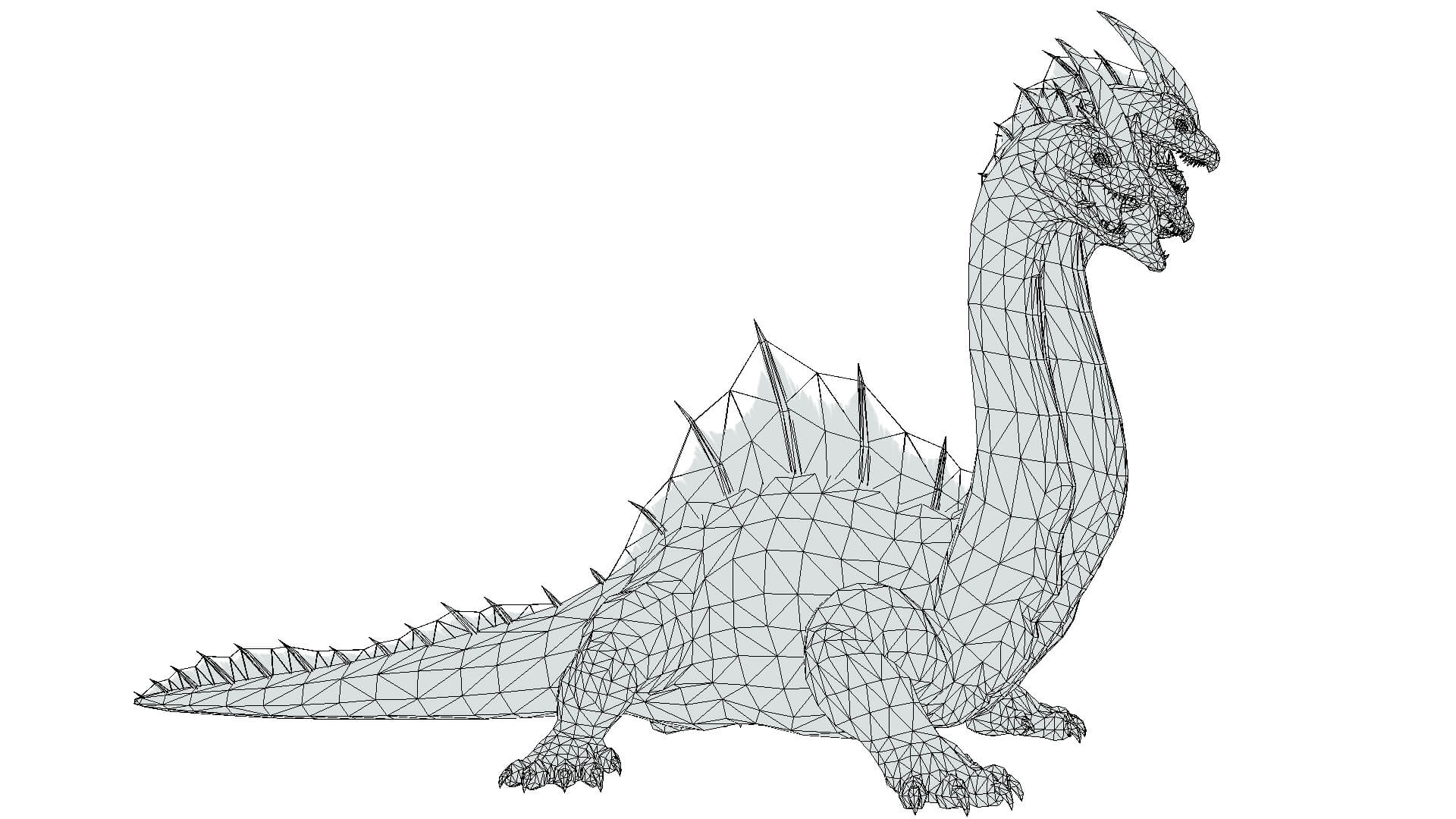 Hydra Mythical Creature Lizard Animal Legendary Reptile - 3D Model by ...