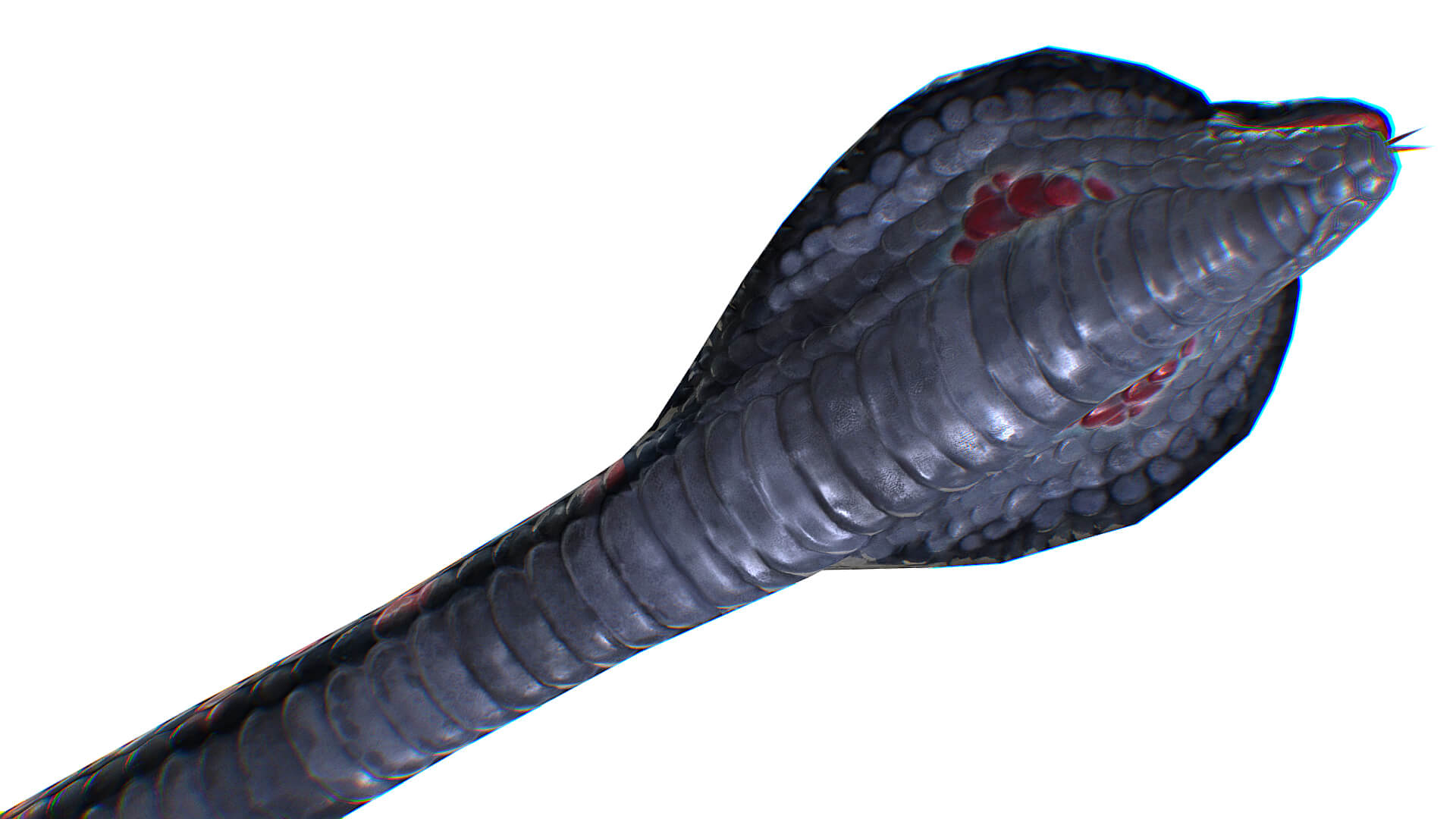 King Cobra Snake Desert Anaconda Black Python Monster 3D Mod by LiveBook3D