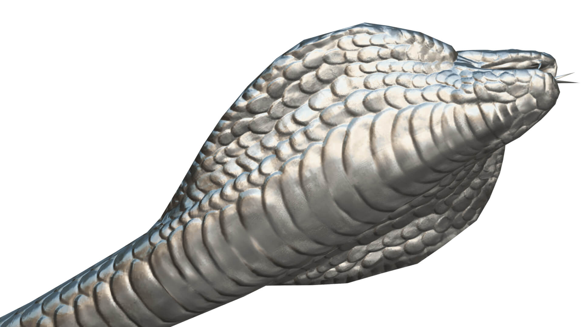 King Cobra Snake Desert Anaconda Brown Python Monster - 3D Model by ...