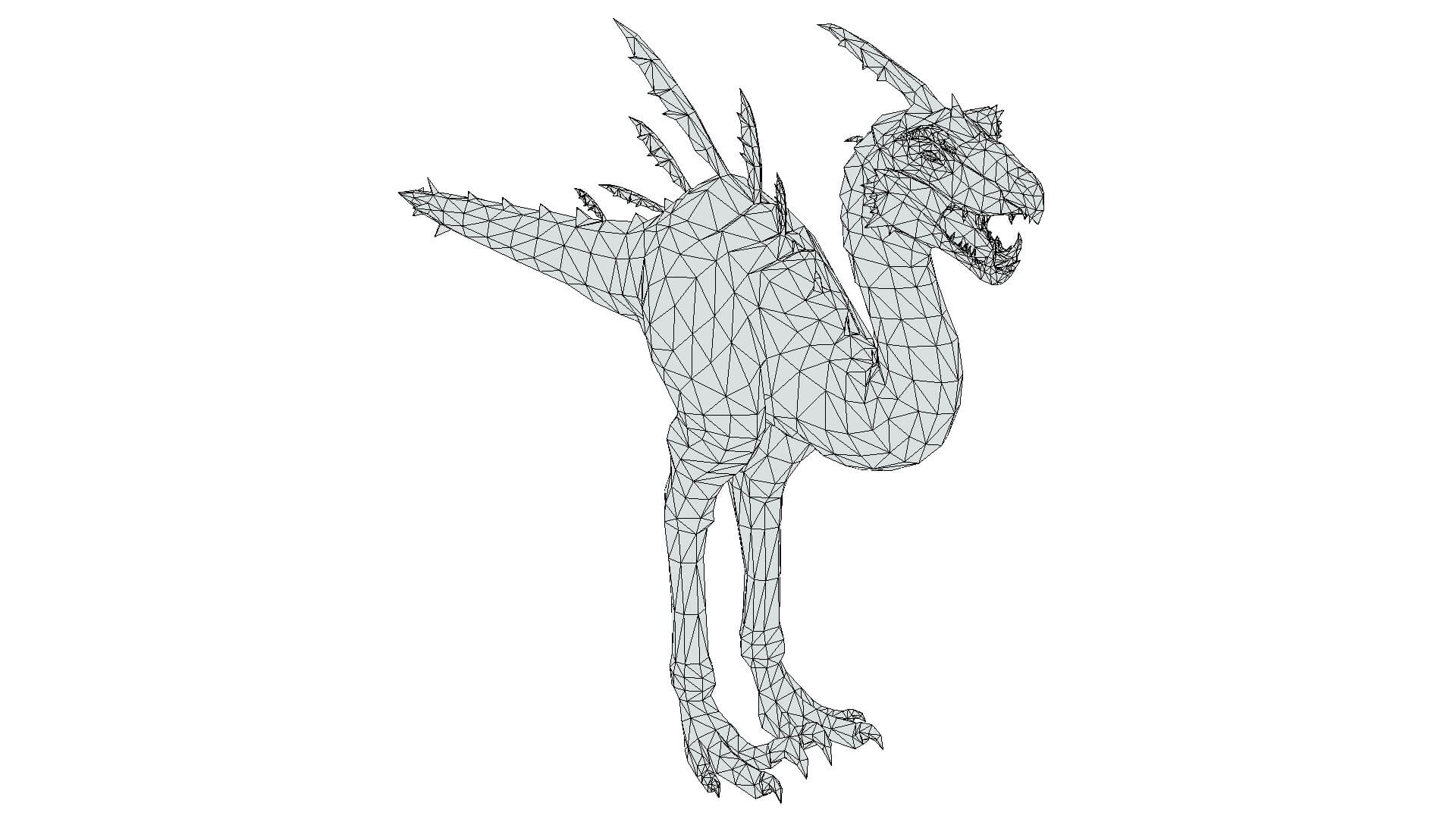 Raptor Axe Beak Dinosaur Creature Lizard Pet - 3D Model by LiveBook3D