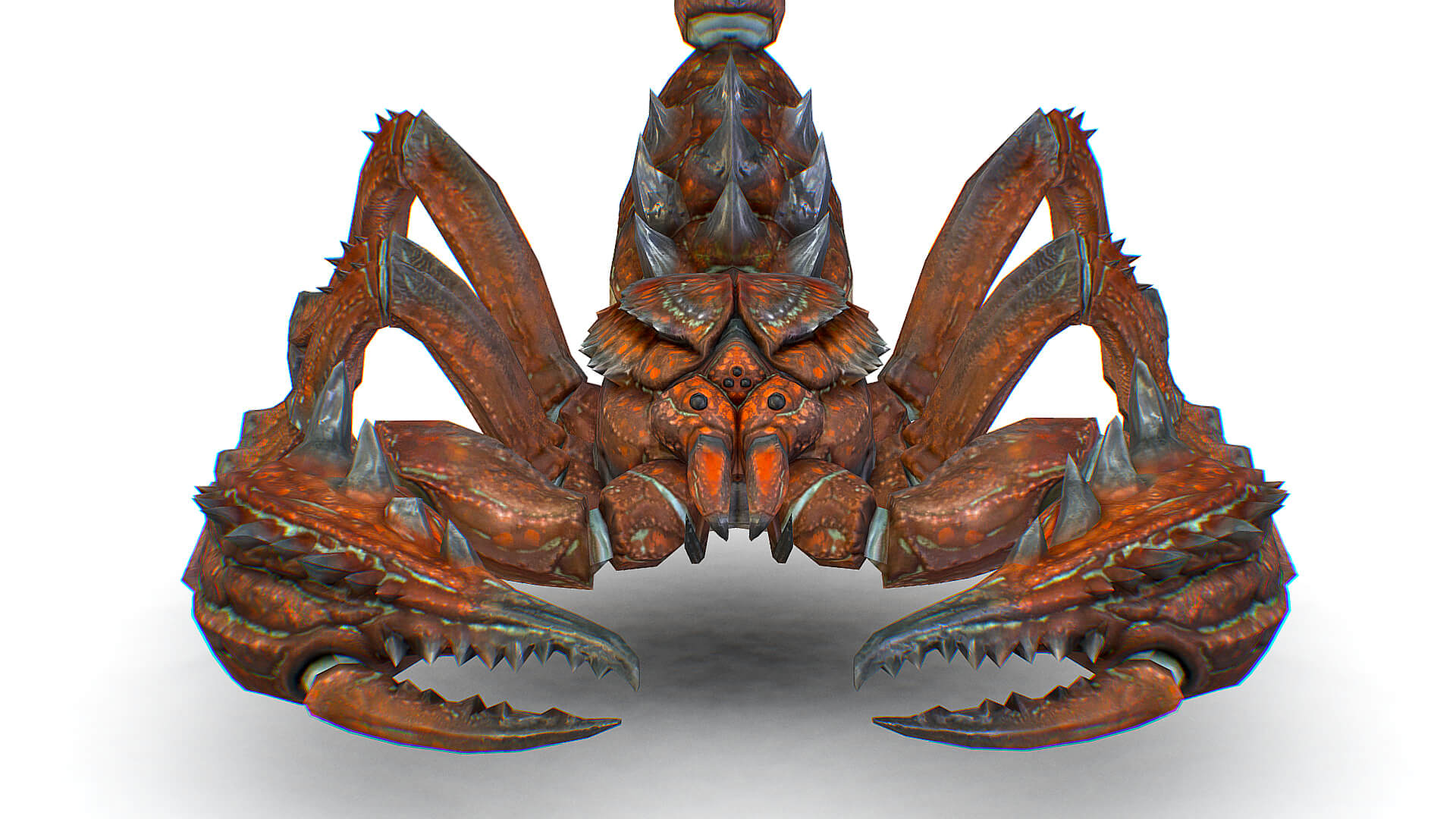 Red Giant Black Scorpion Pandinus Dictator Arthropod - 3D Model by ...