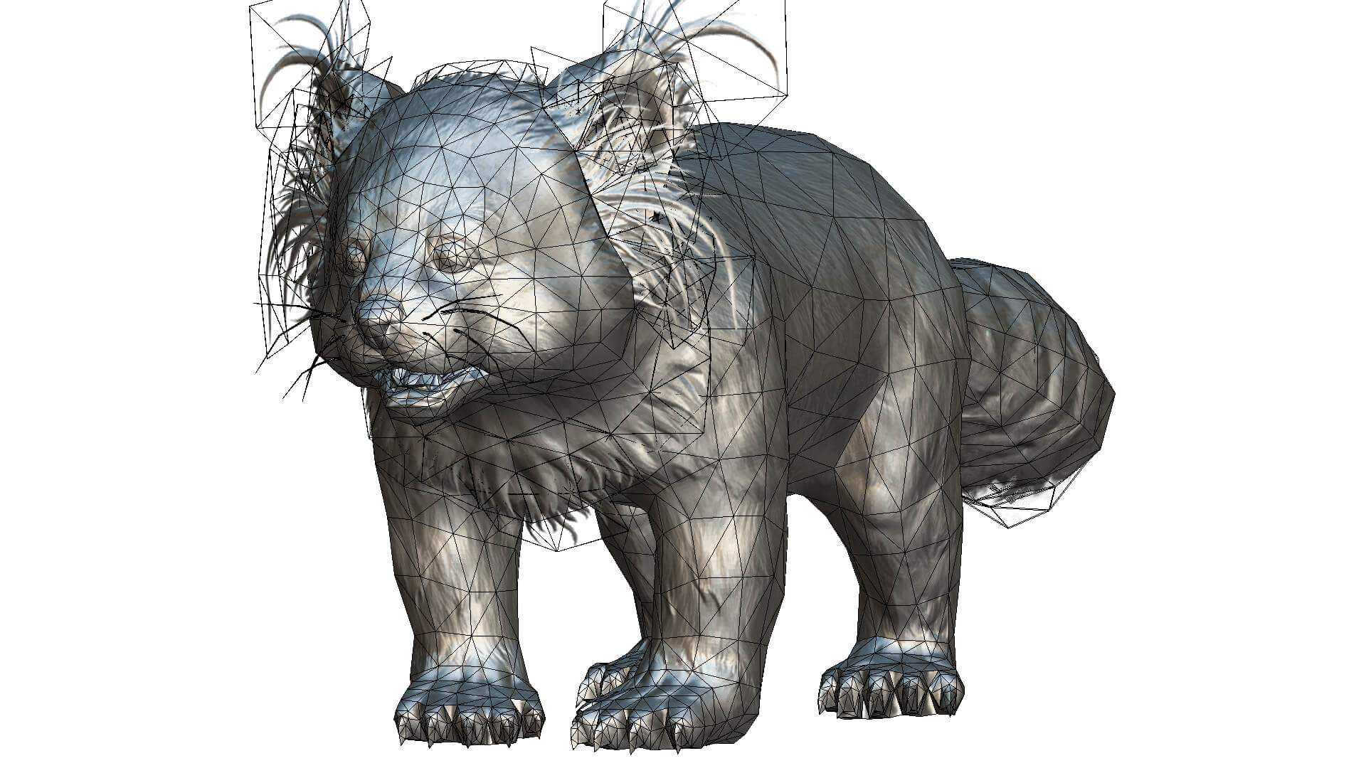 Red Panda Wild Animal Realistic Mammal - 3D Model by LiveBook3D