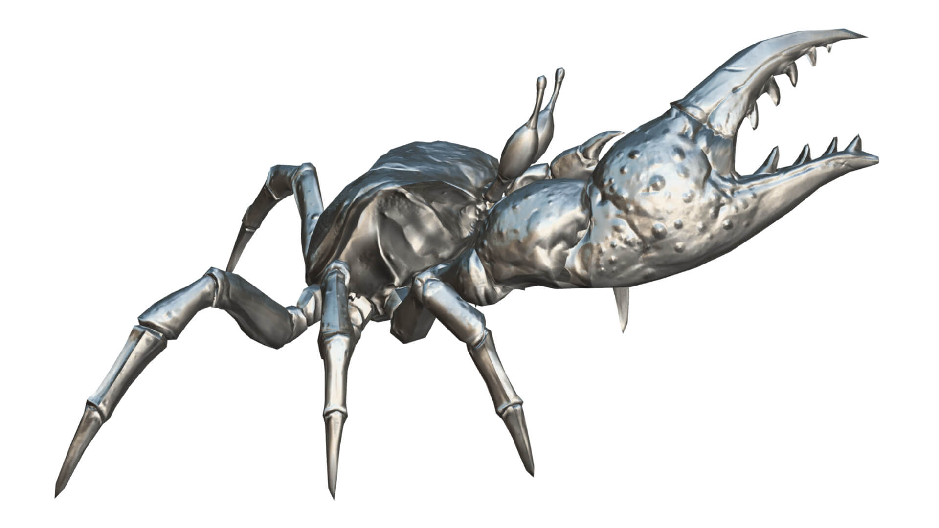 Tasmanian Giant Crab Blue Arthropods Sea Animal - 3D Model by LiveBook3D