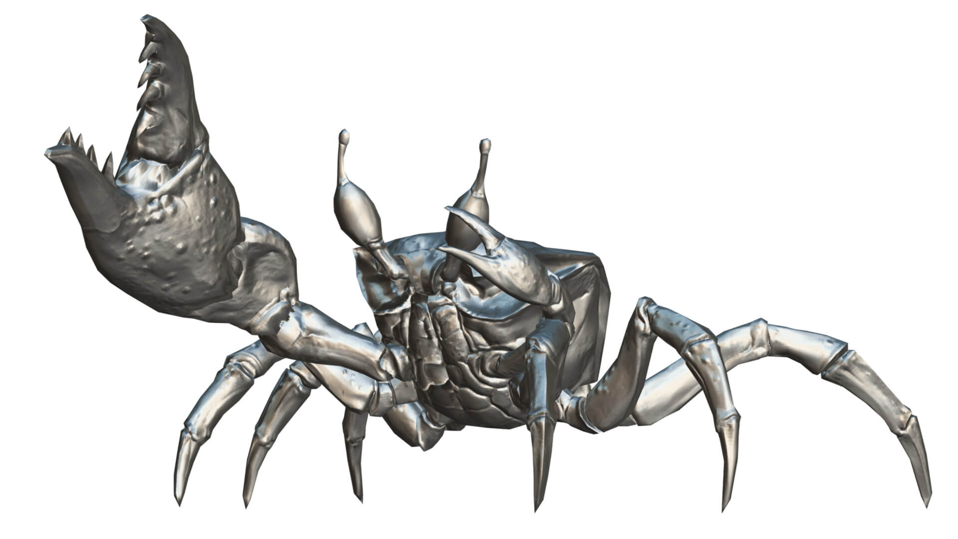 Tasmanian Giant Crab Blue Arthropods Sea Animal - 3D Model by LiveBook3D