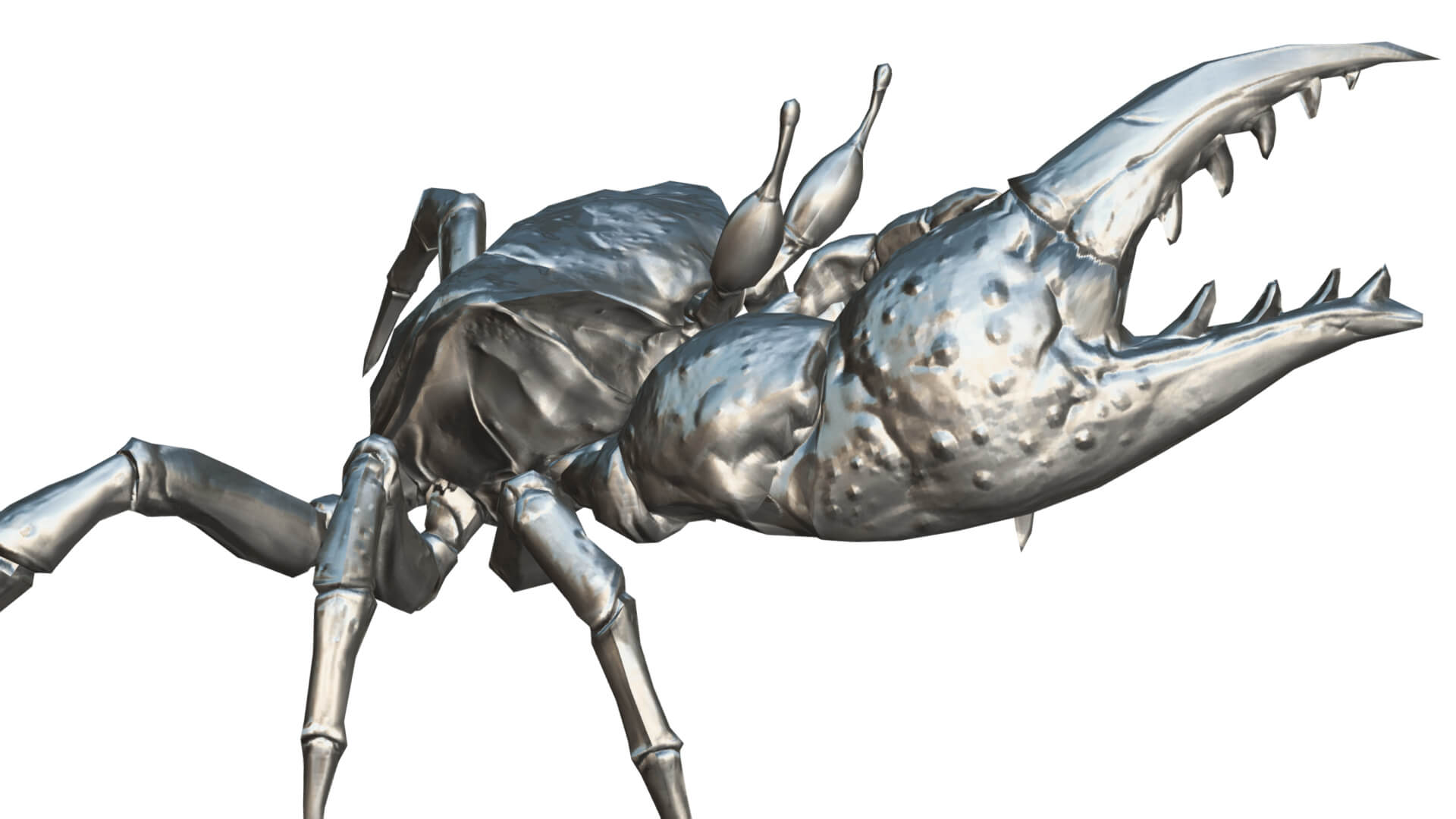 Tasmanian Giant Crab Blue Arthropods Sea Animal - 3D Model by LiveBook3D
