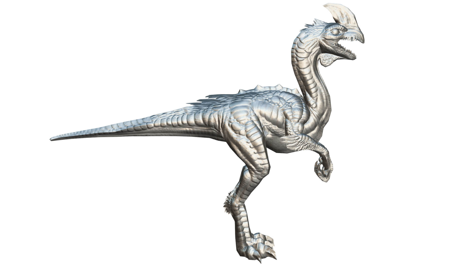 Tyrannosaurus Raptor Dinosaur Rong Kai Monster - 3D Model by LiveBook3D