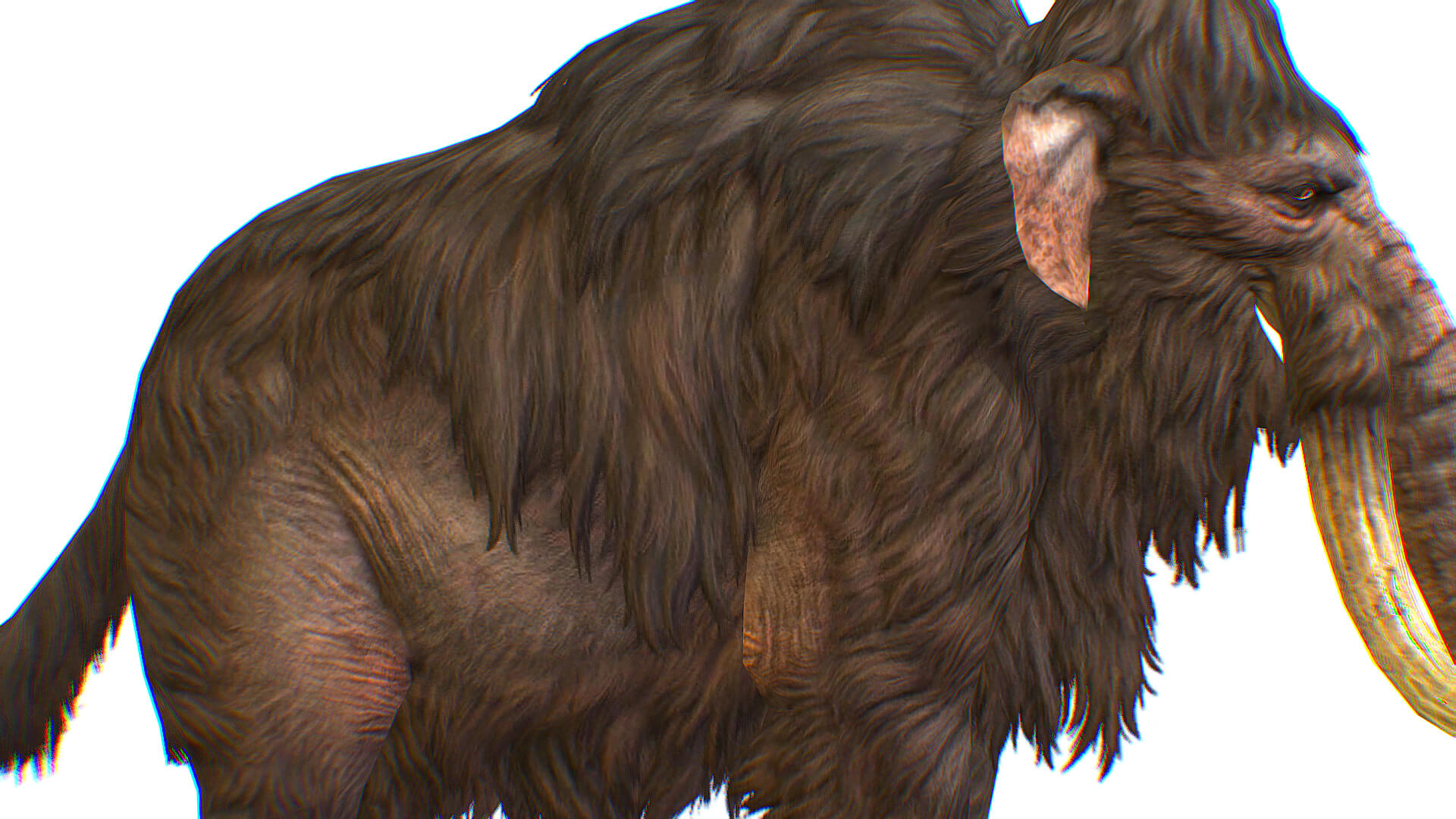 Woolly Mammoth Prehistoric Elephant Wild Animal Mammal - 3D Model by ...