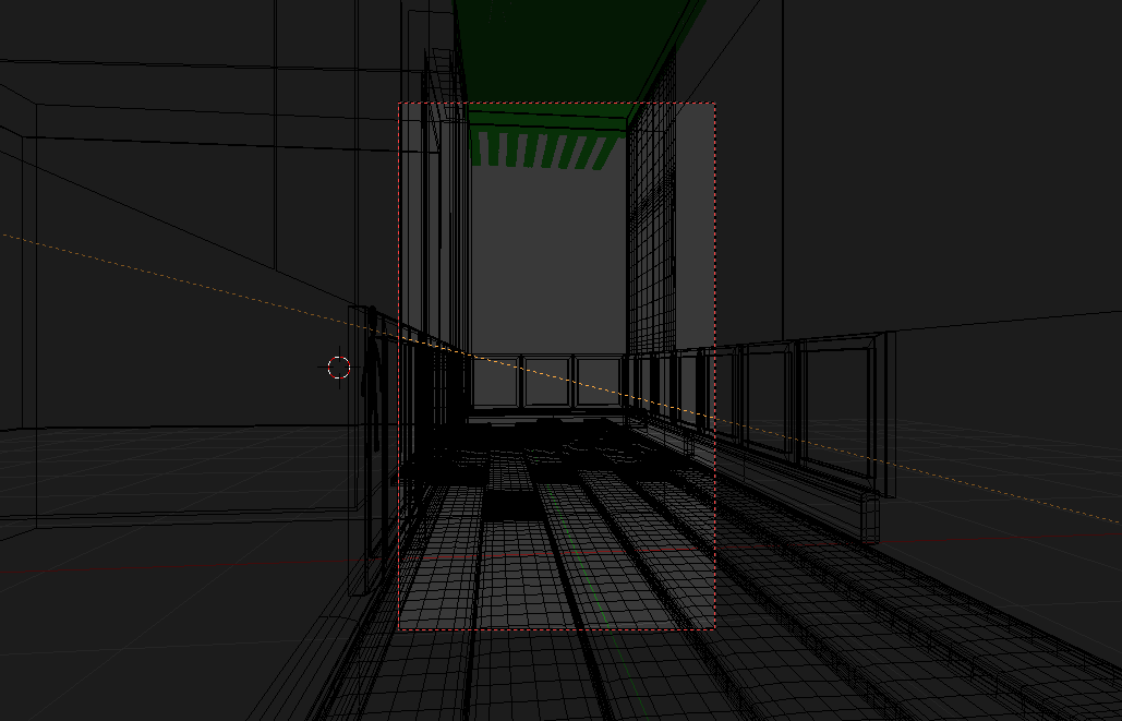 Hall 3D Render, Digital Art by LMelchior