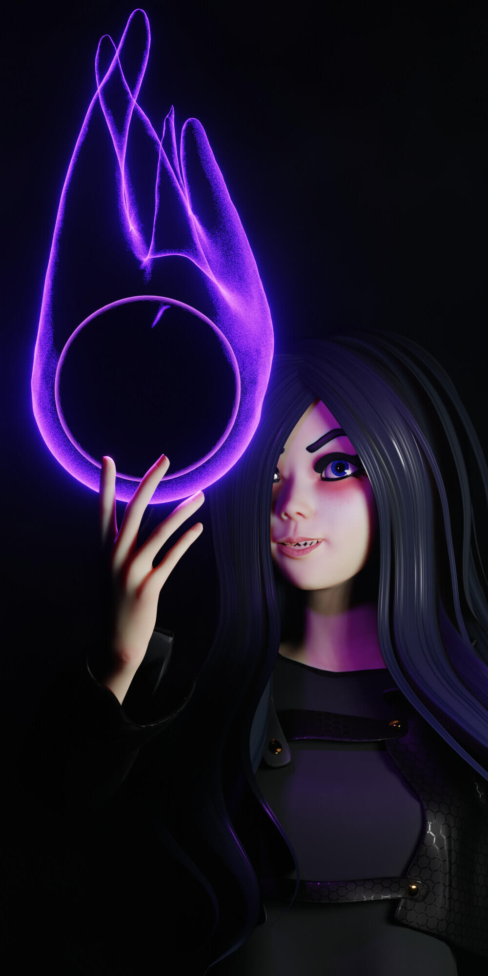 the witch lucy 3D Render, Digital Art by LMelchior