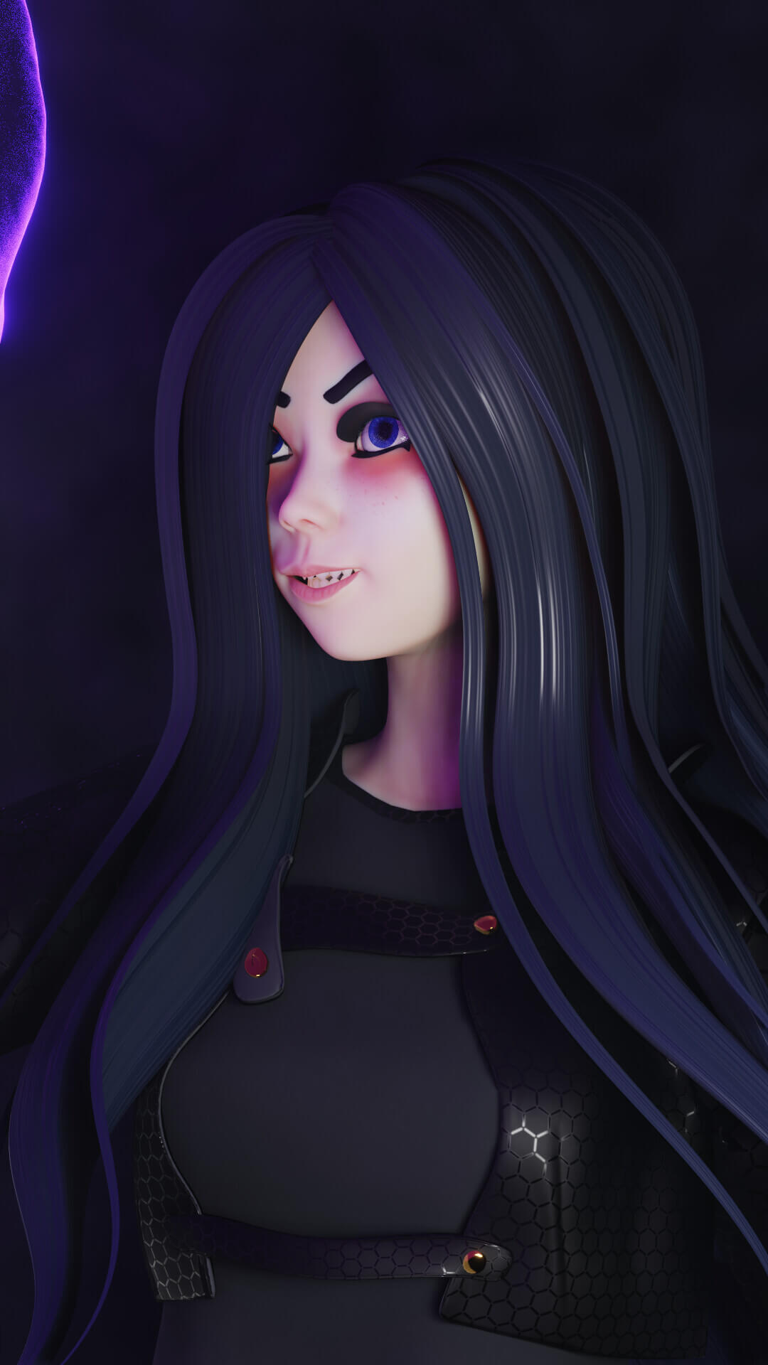the witch lucy 3D Render, Digital Art by LMelchior