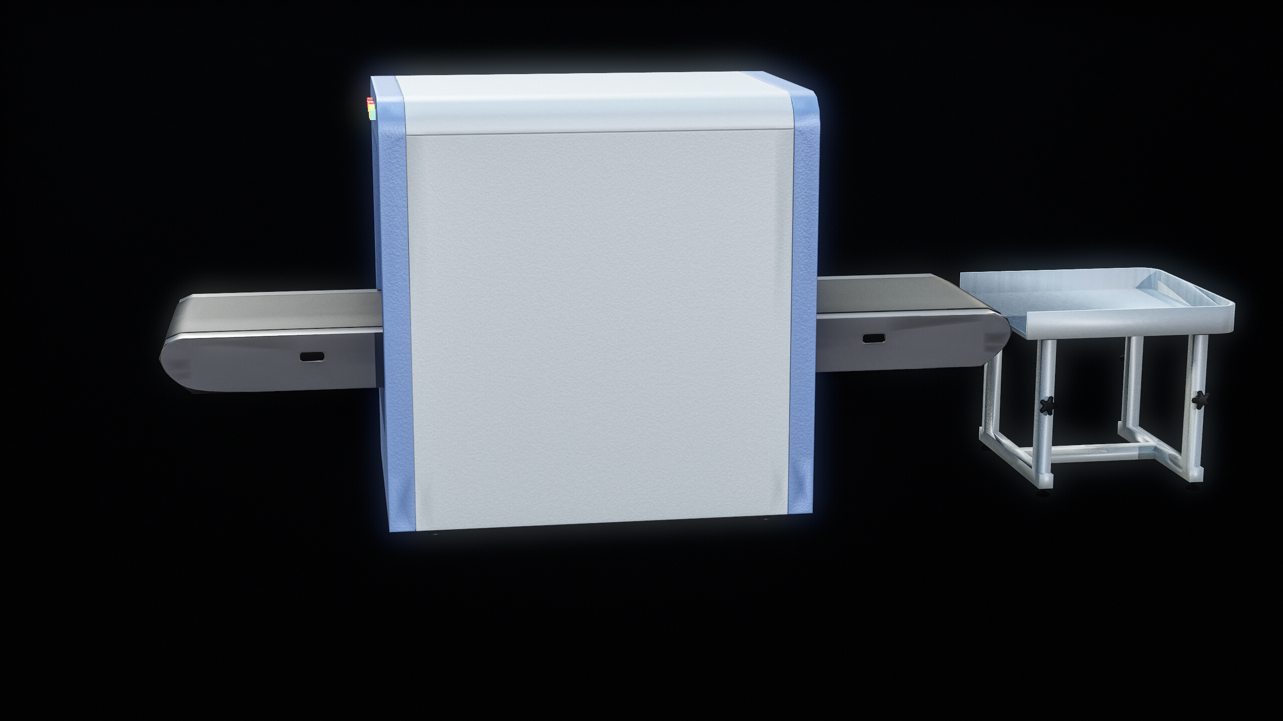Airport X-Ray Baggage Scanner PBR 3D Model by Locus Models