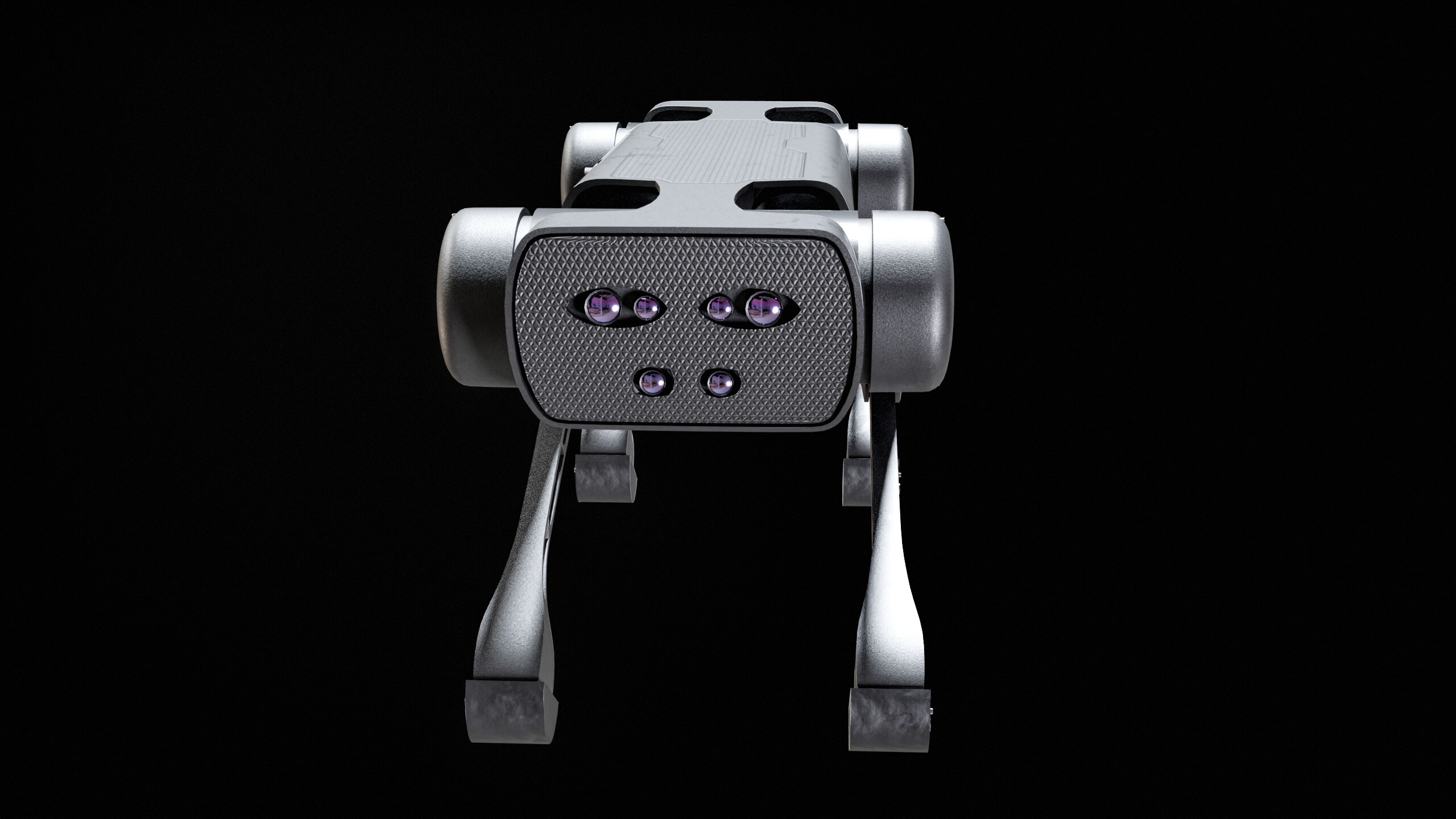 Alien Go - Robot Dog PBR 3D Model by Locus Models