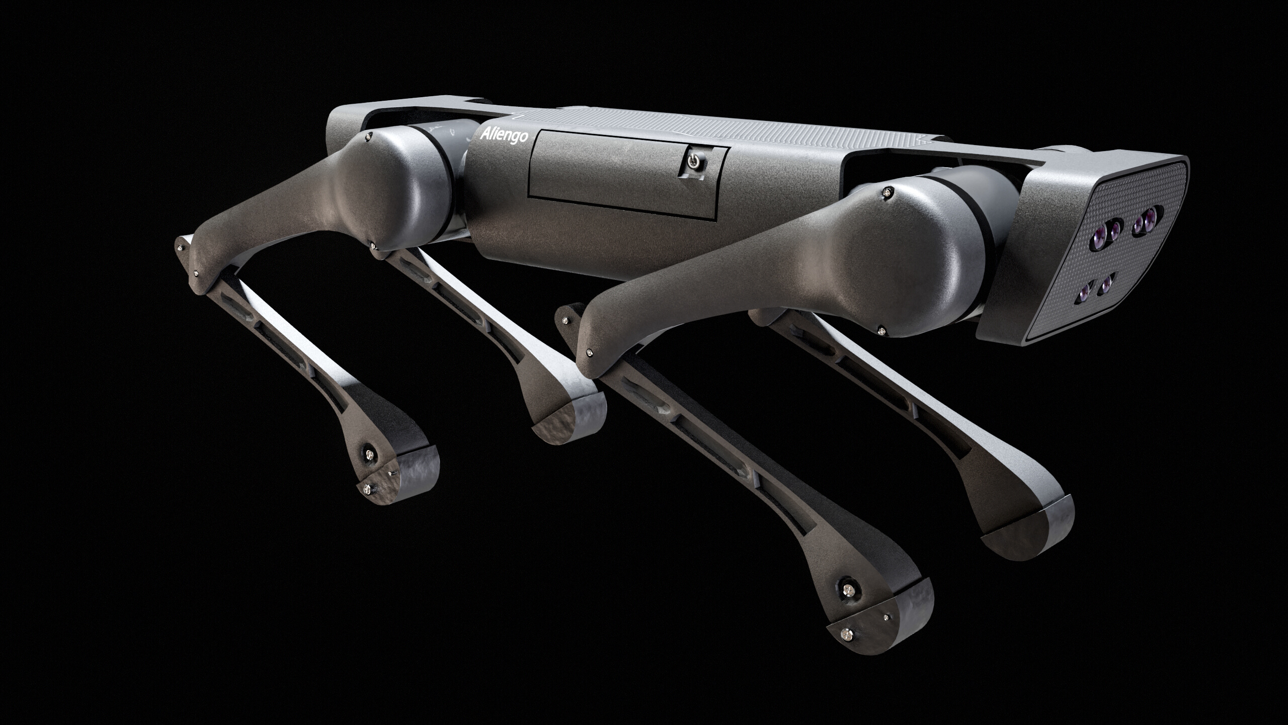 Alien Go - Robot Dog PBR 3D Model by Locus Models