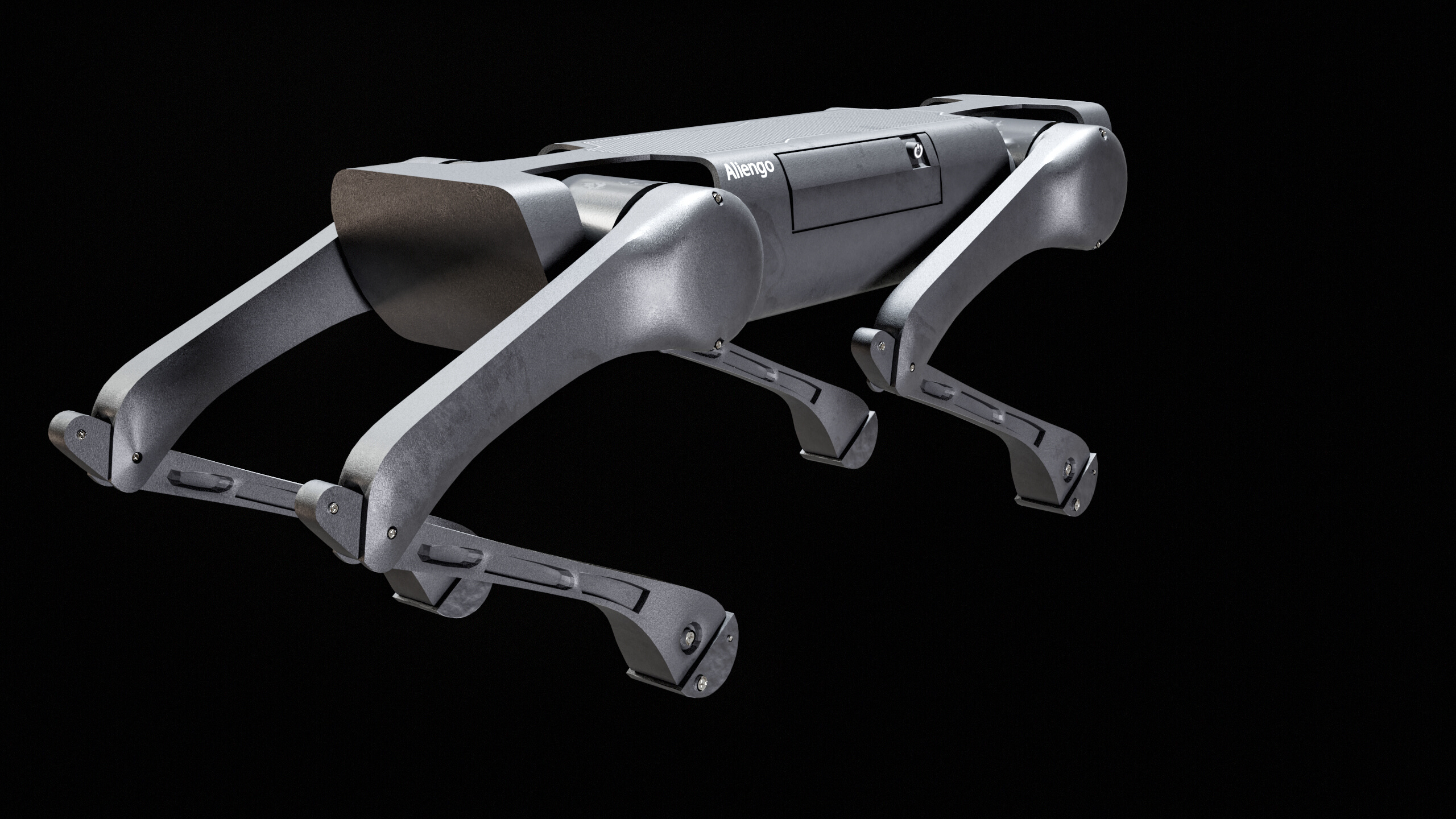 Alien Go - Robot Dog PBR 3D Model by Locus Models