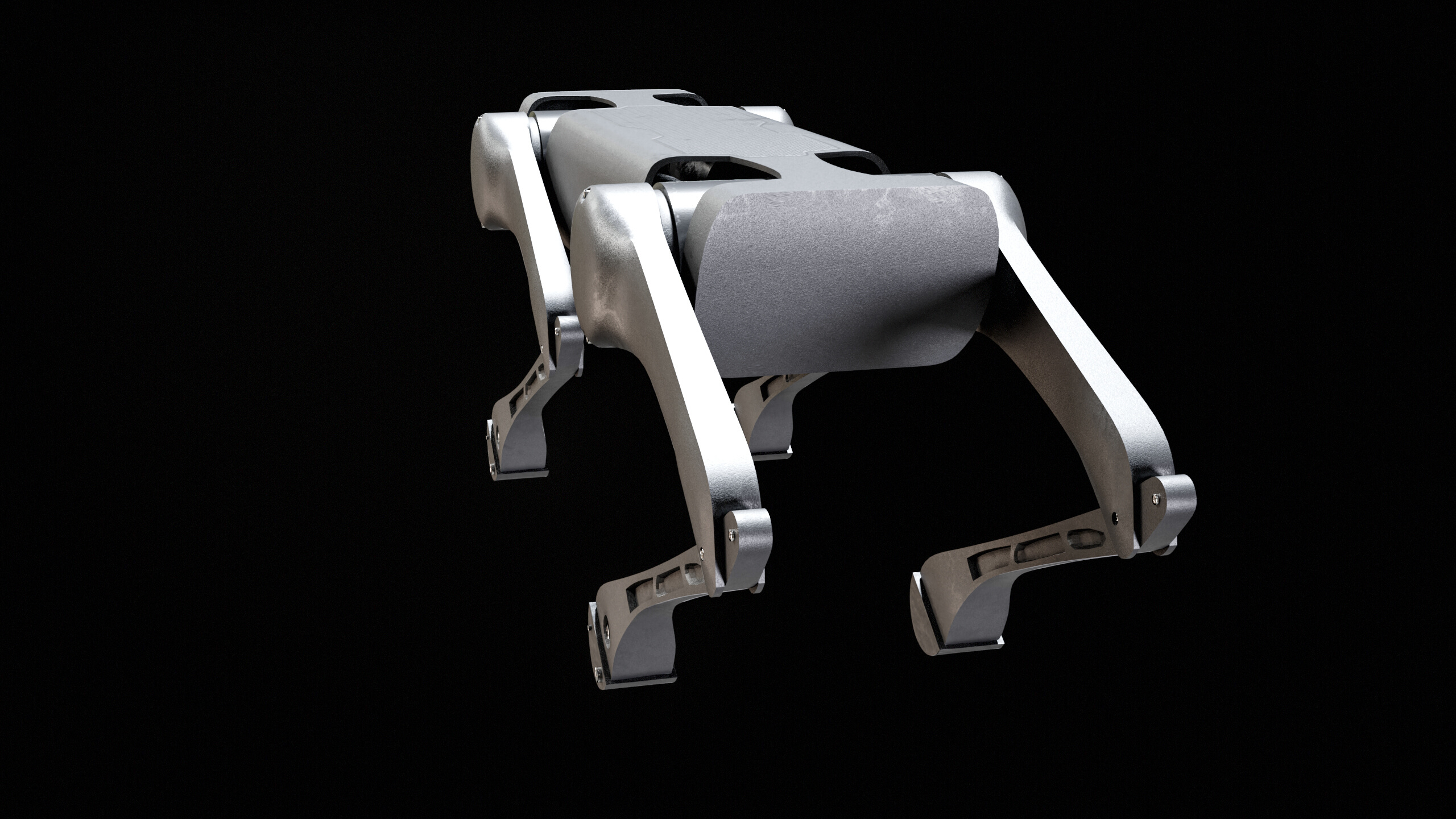 Alien Go - Robot Dog PBR 3D Model by Locus Models