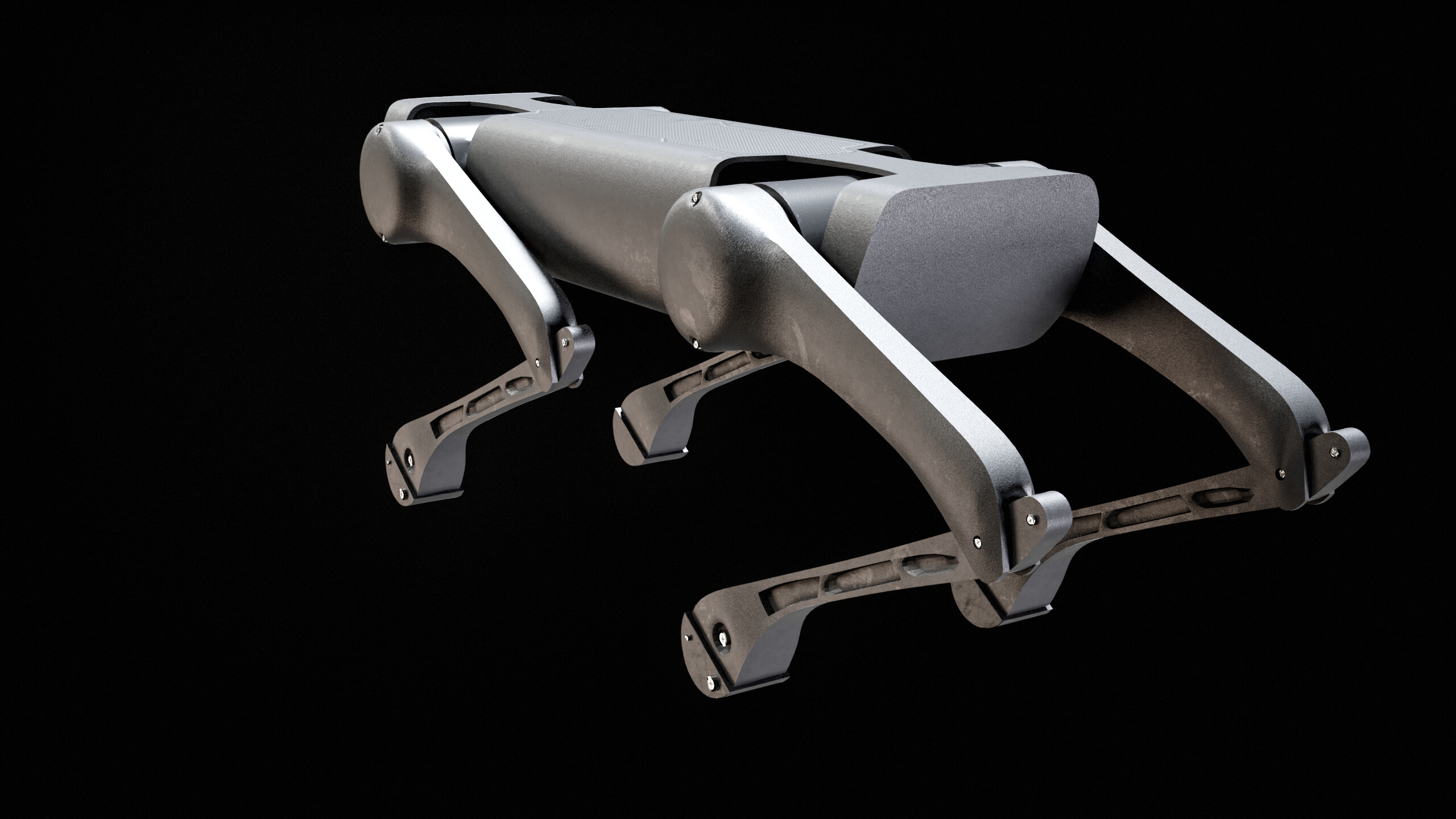 Alien Go - Robot Dog PBR 3D Model by Locus Models