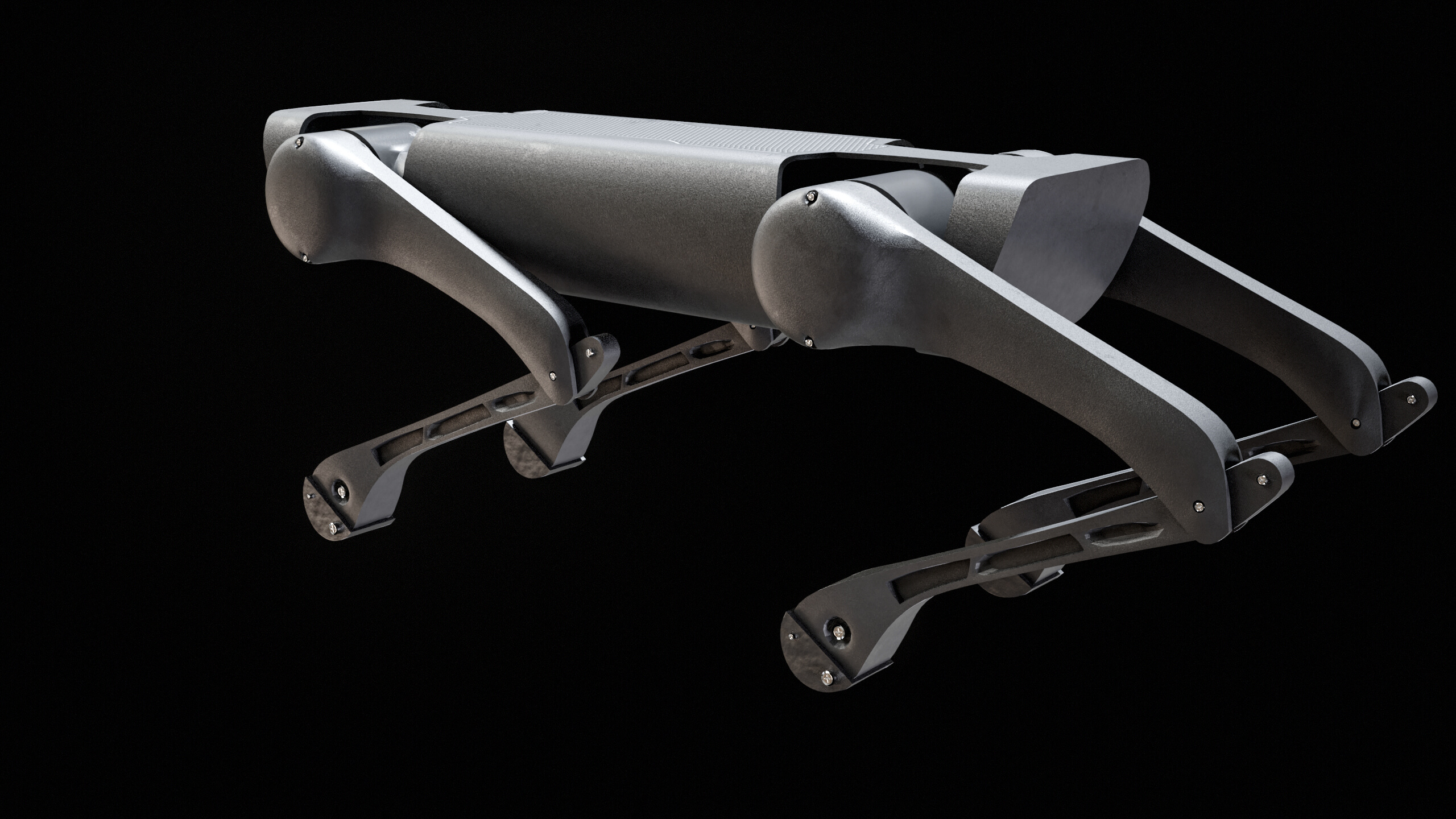 Alien Go - Robot Dog PBR 3D Model by Locus Models