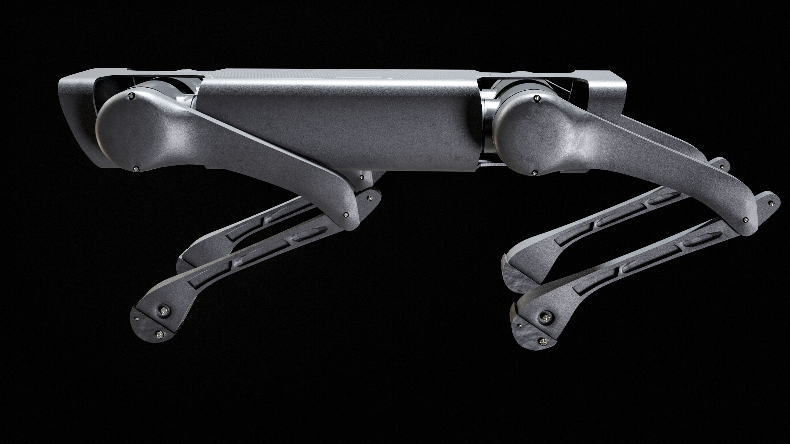 Alien Go - Robot Dog PBR 3D Model by Locus Models