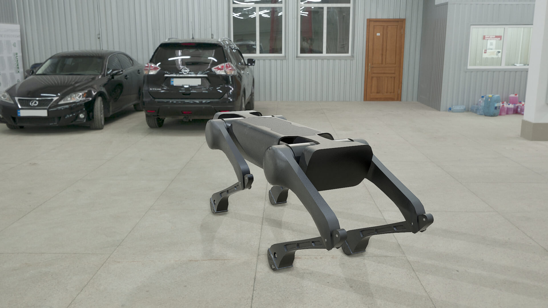 Alien Go - Robot Dog PBR 3D Model by Locus Models