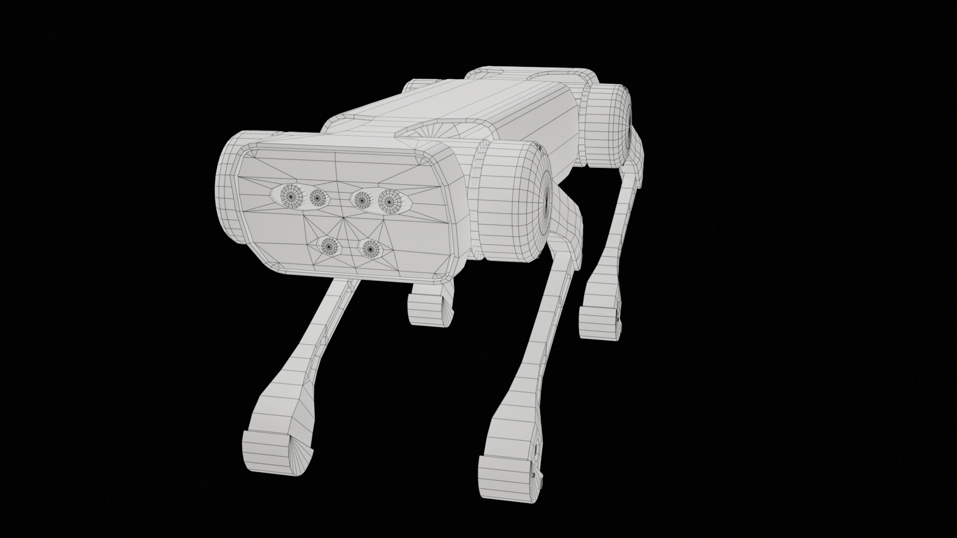 Alien Go - Robot Dog PBR 3D Model by Locus Models