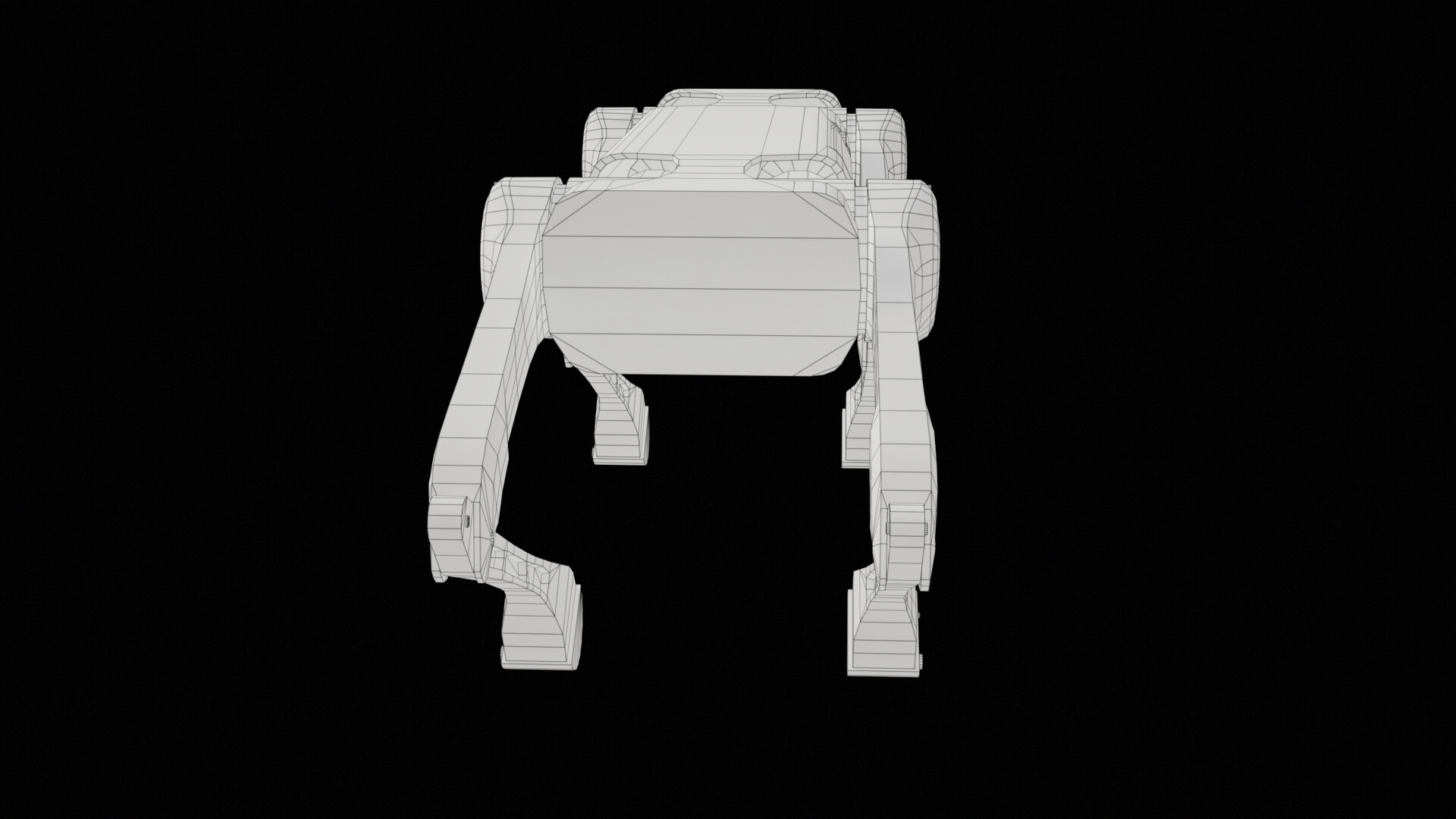 Alien Go - Robot Dog PBR 3D Model by Locus Models