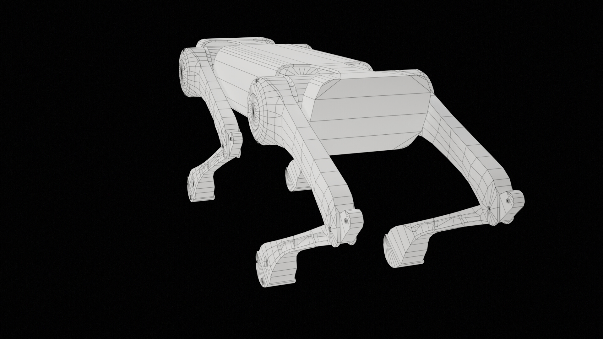 Alien Go - Robot Dog PBR 3D Model by Locus Models