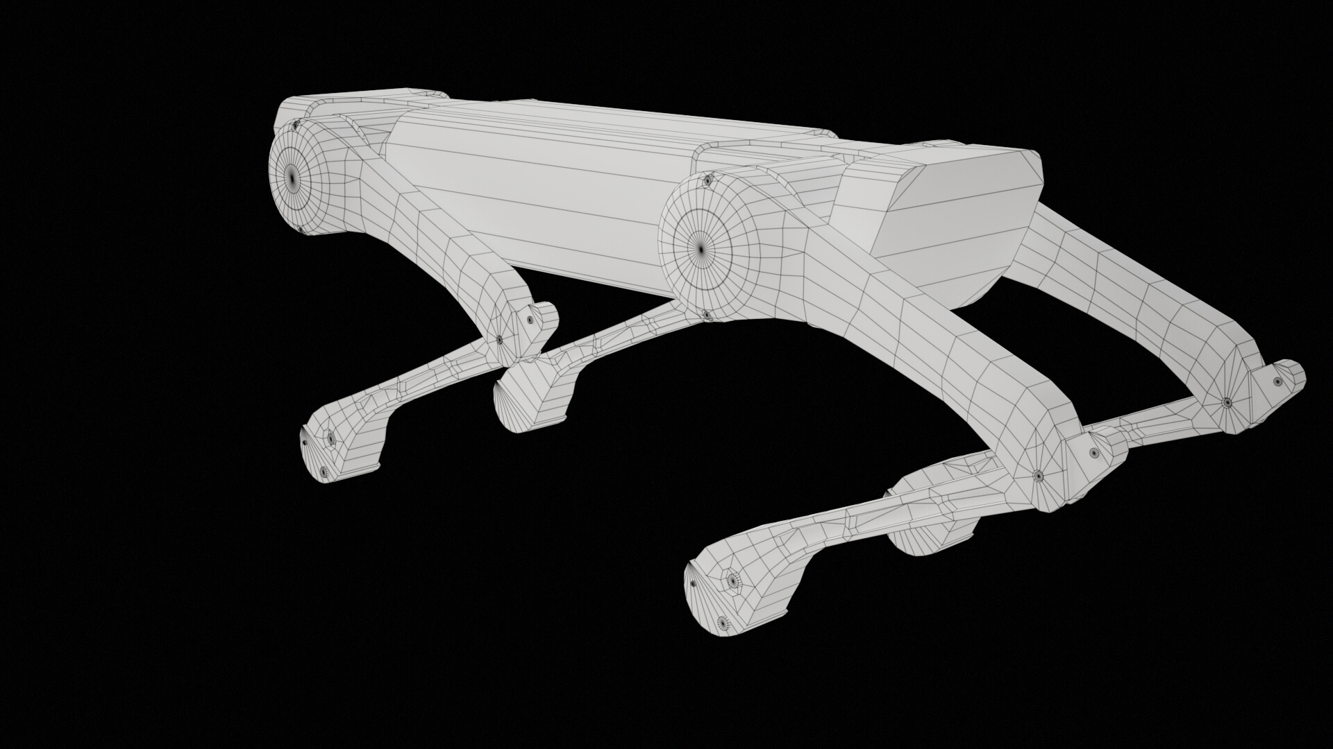 Alien Go - Robot Dog PBR 3D Model by Locus Models