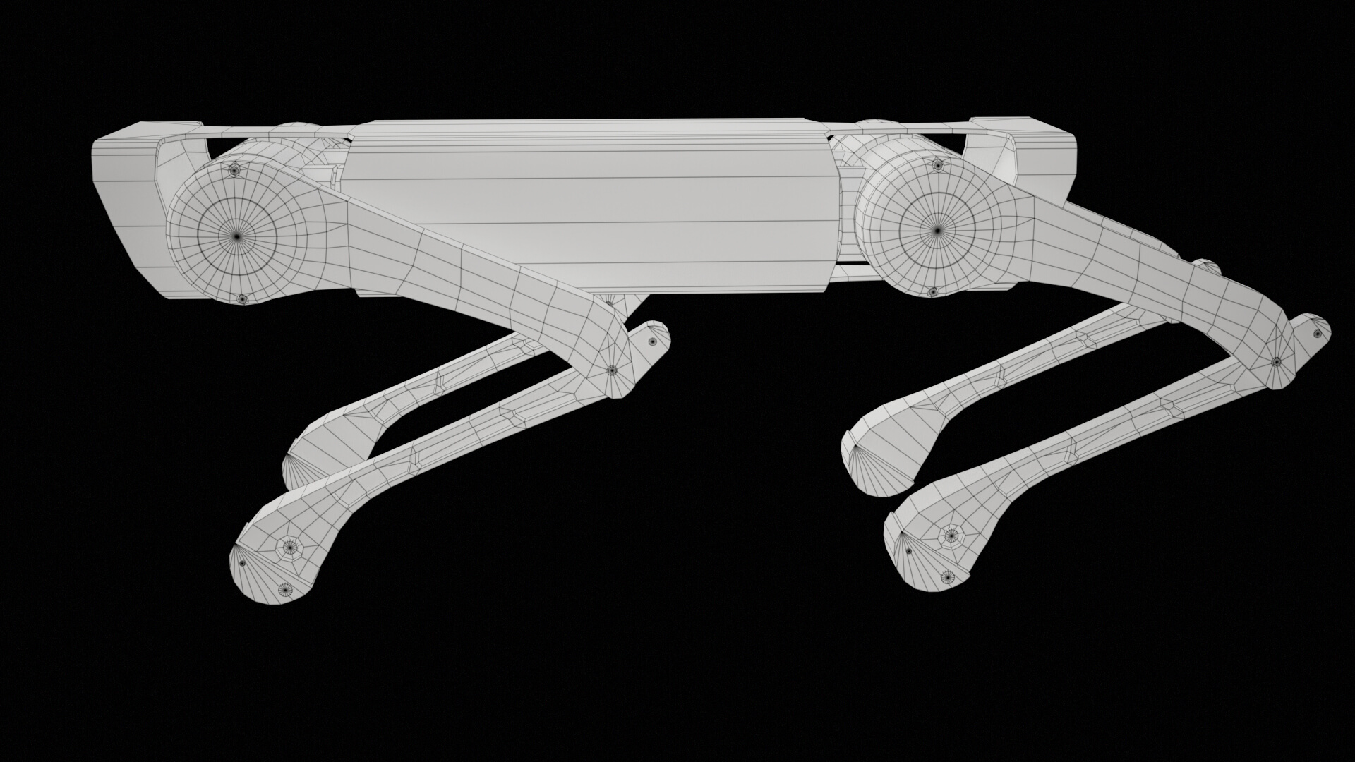 Alien Go - Robot Dog PBR 3D Model by Locus Models