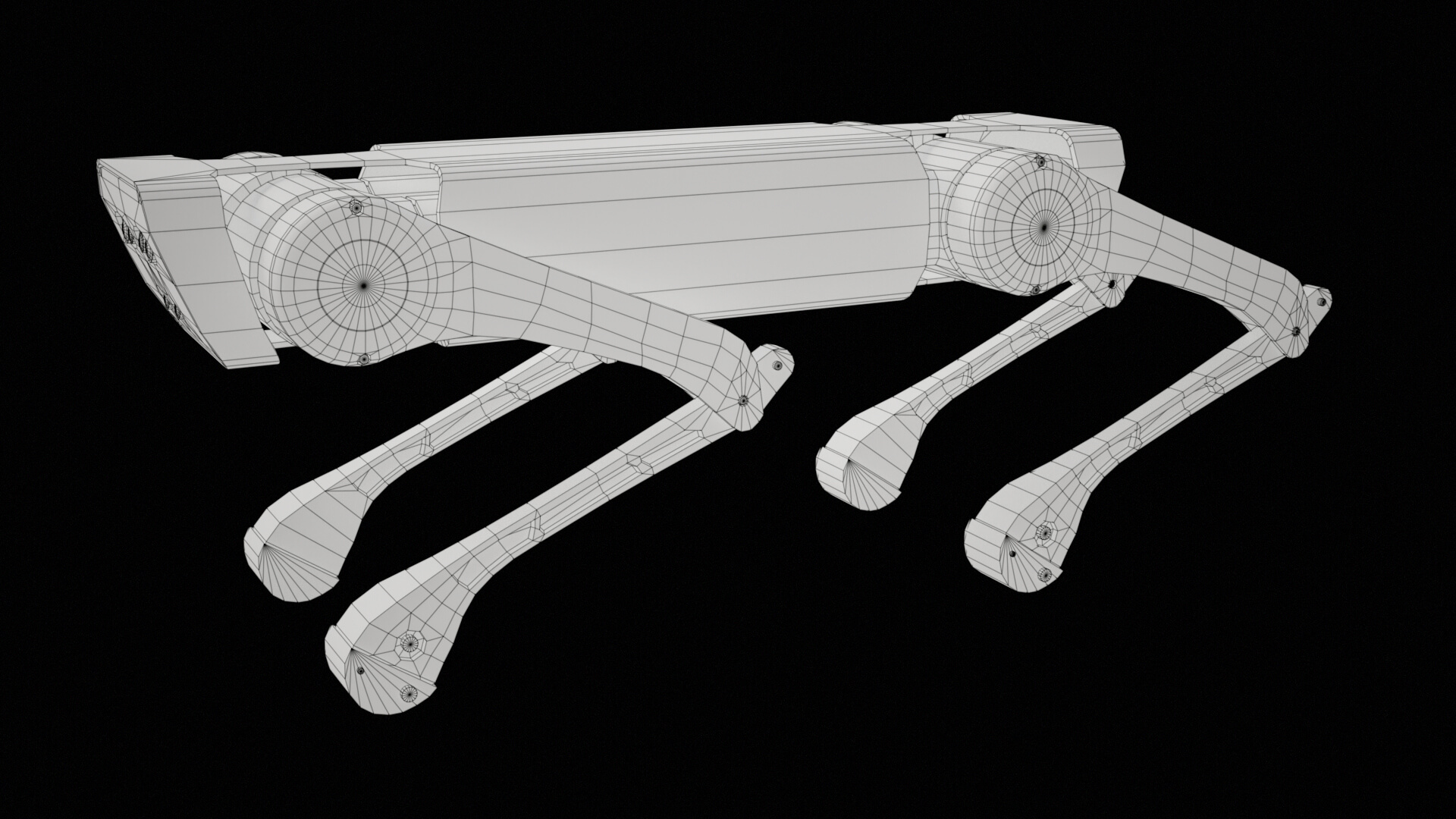 Alien Go - Robot Dog PBR 3D Model by Locus Models