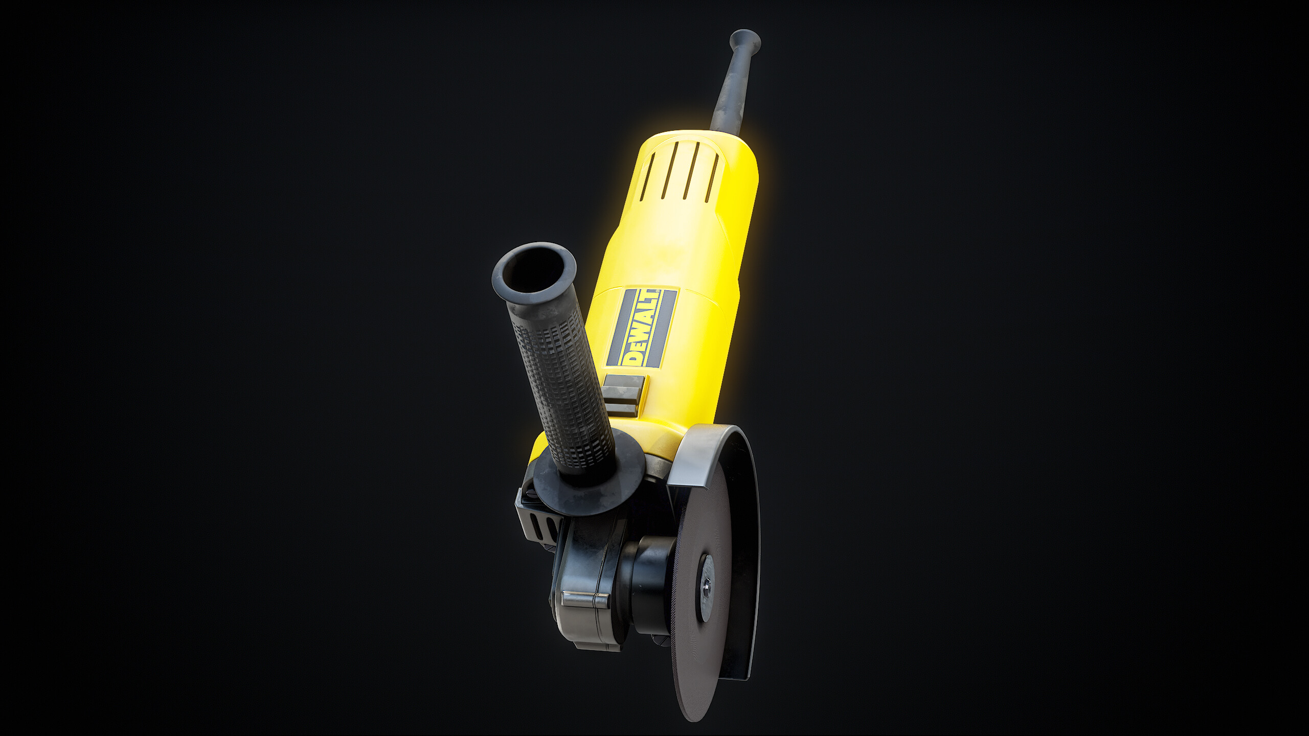 Angle Grinder Game Ready PBR - 3D Model by Locus Models