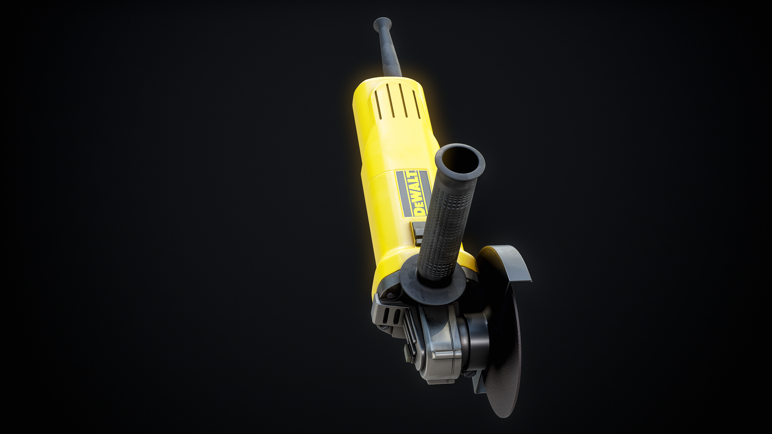 Angle Grinder Game Ready PBR - 3D Model by Locus Models
