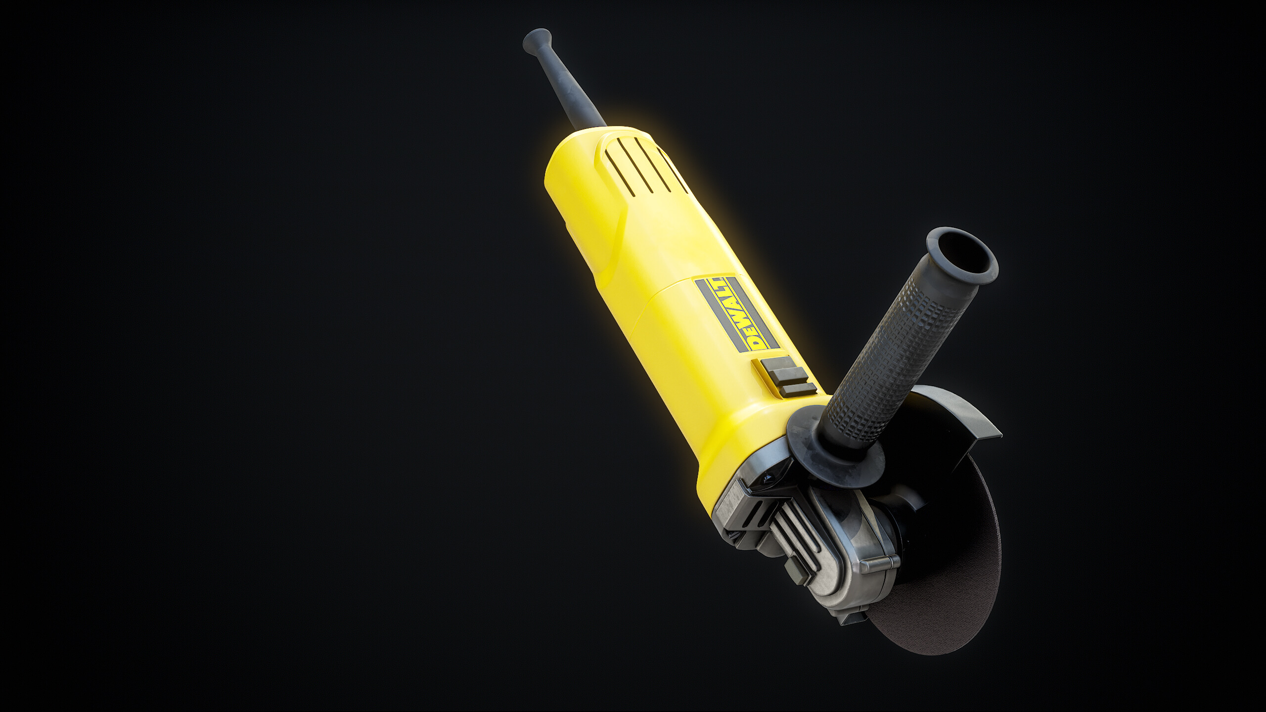 Angle Grinder Game Ready PBR - 3D Model by Locus Models