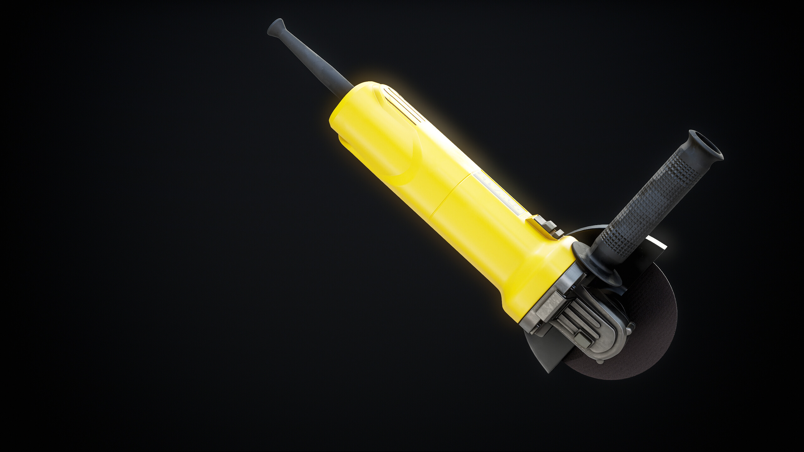 Angle Grinder Game Ready PBR - 3D Model by Locus Models