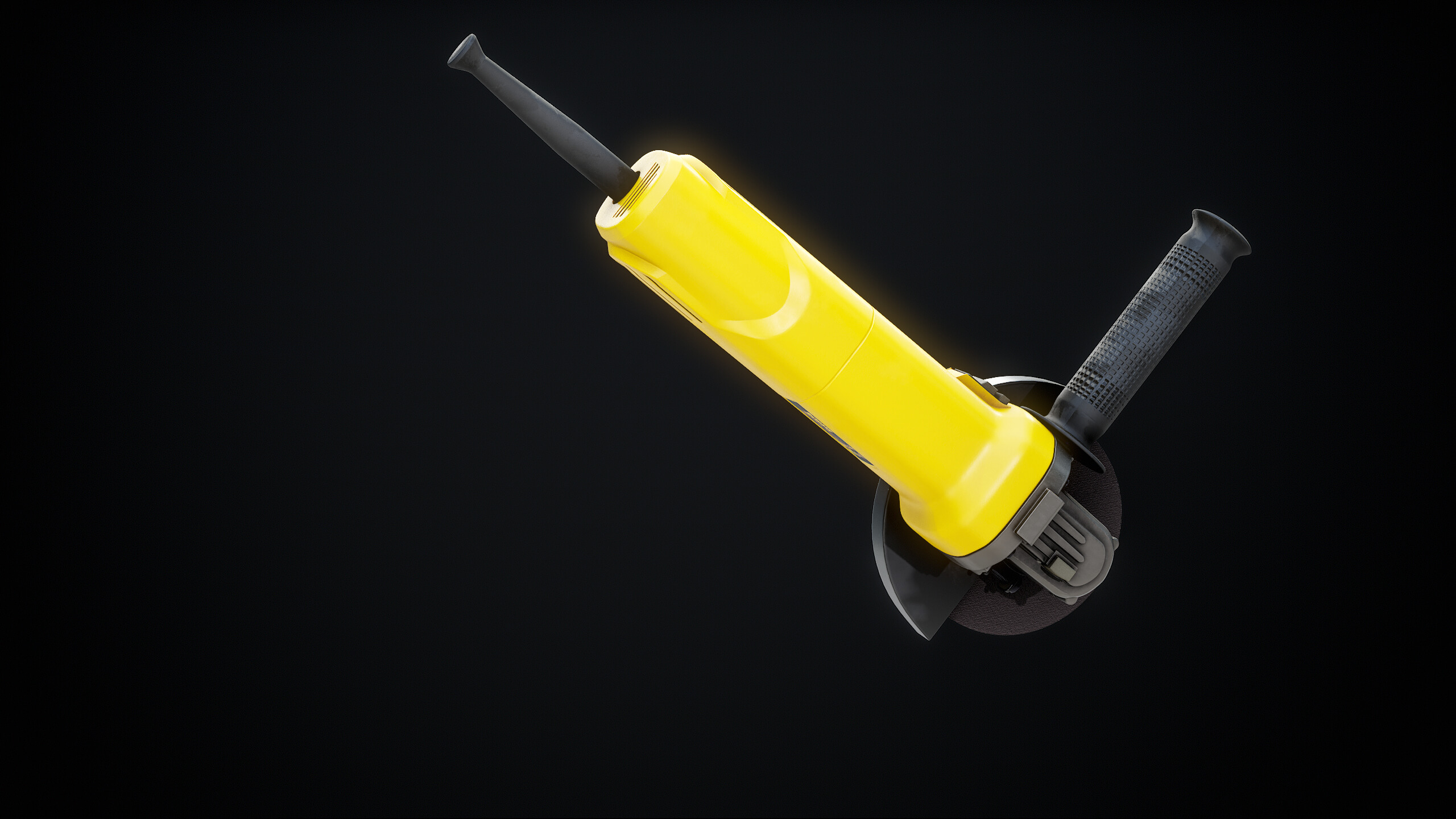 Angle Grinder Game Ready PBR - 3D Model by Locus Models