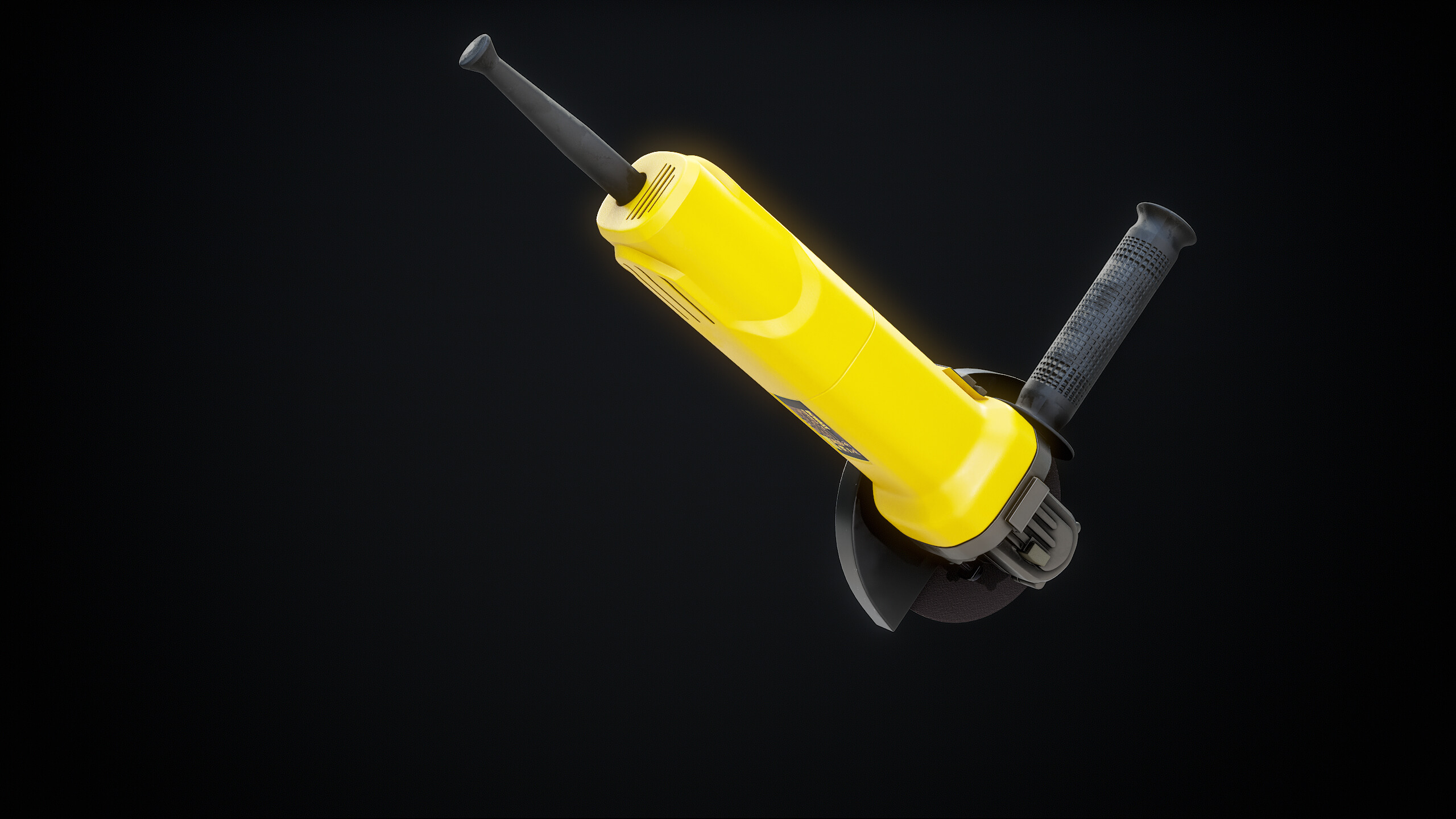 Angle Grinder Game Ready PBR - 3D Model by Locus Models
