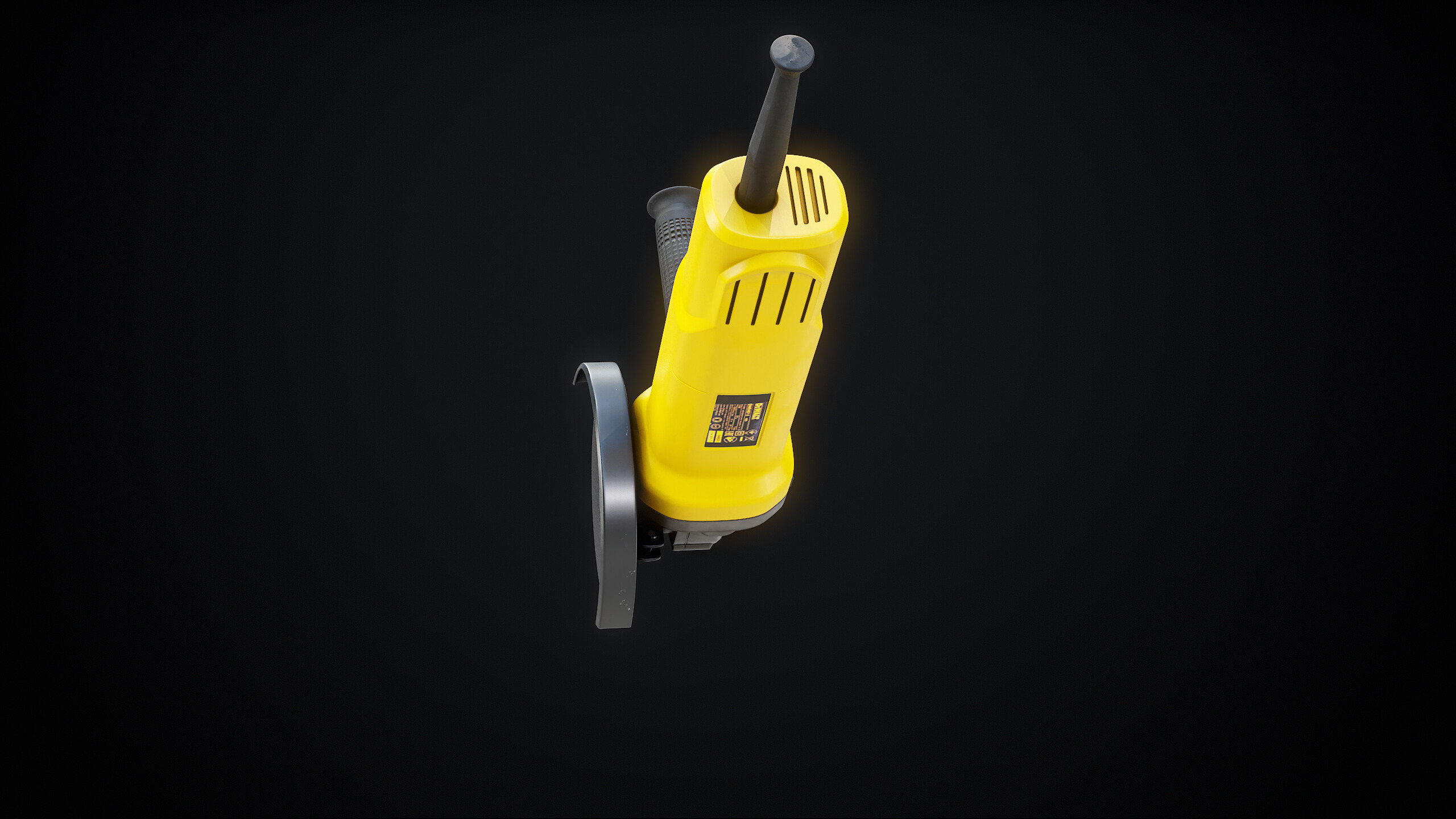 Angle Grinder Game Ready PBR - 3D Model by Locus Models